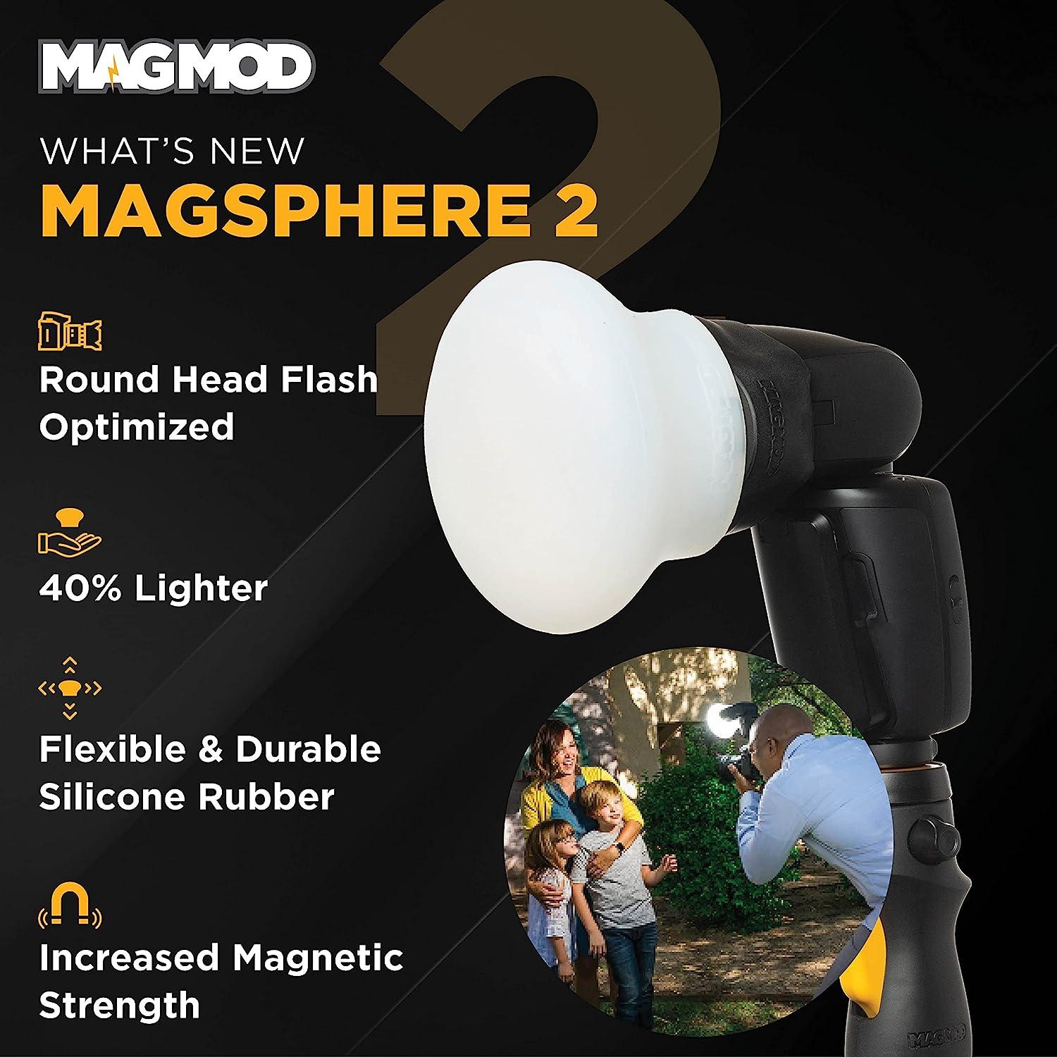 MagMod Starter Flash Kit 2 - Camera Speedlight Diffuser & Magnetic ...