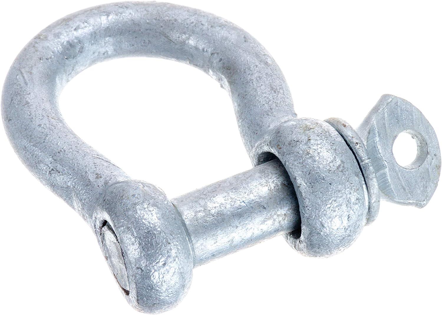 Seachoice 3/8 Inch Galvanized Steel Anchor Shackles - Durable Marine ...