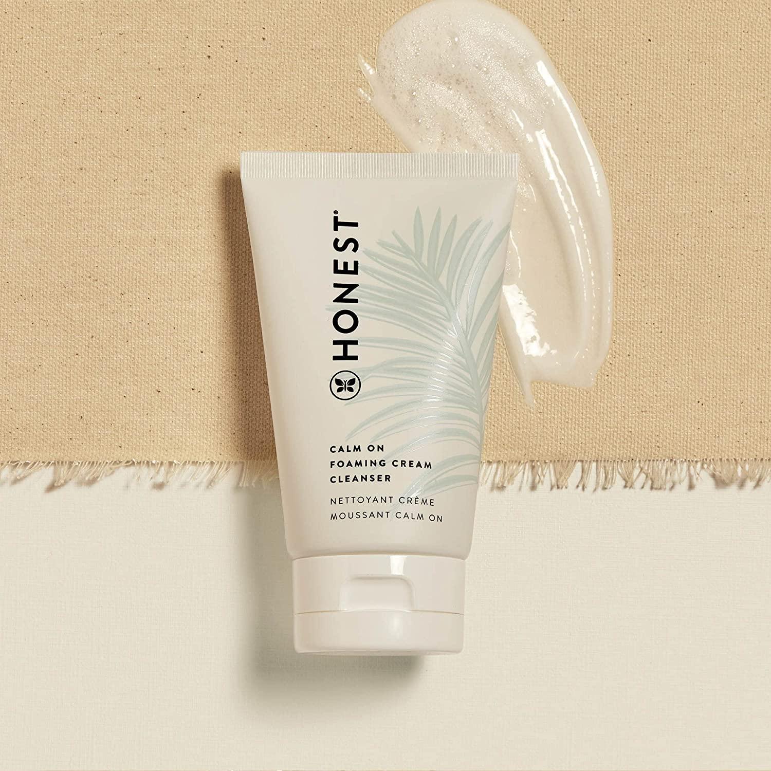 Honest Beauty Calm On Foaming Cream Cleanser - 4 Fl Oz | Hyaluronic ...