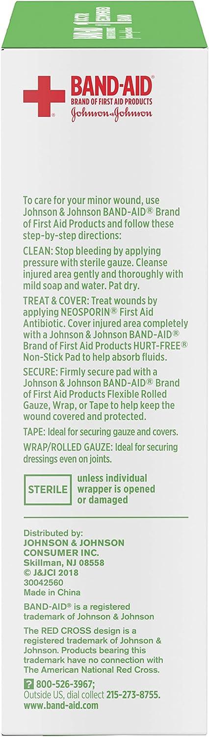 Band-Aid First Aid Nonstick Pads 3X4 in - Pack of 10 | Buy Now in ...