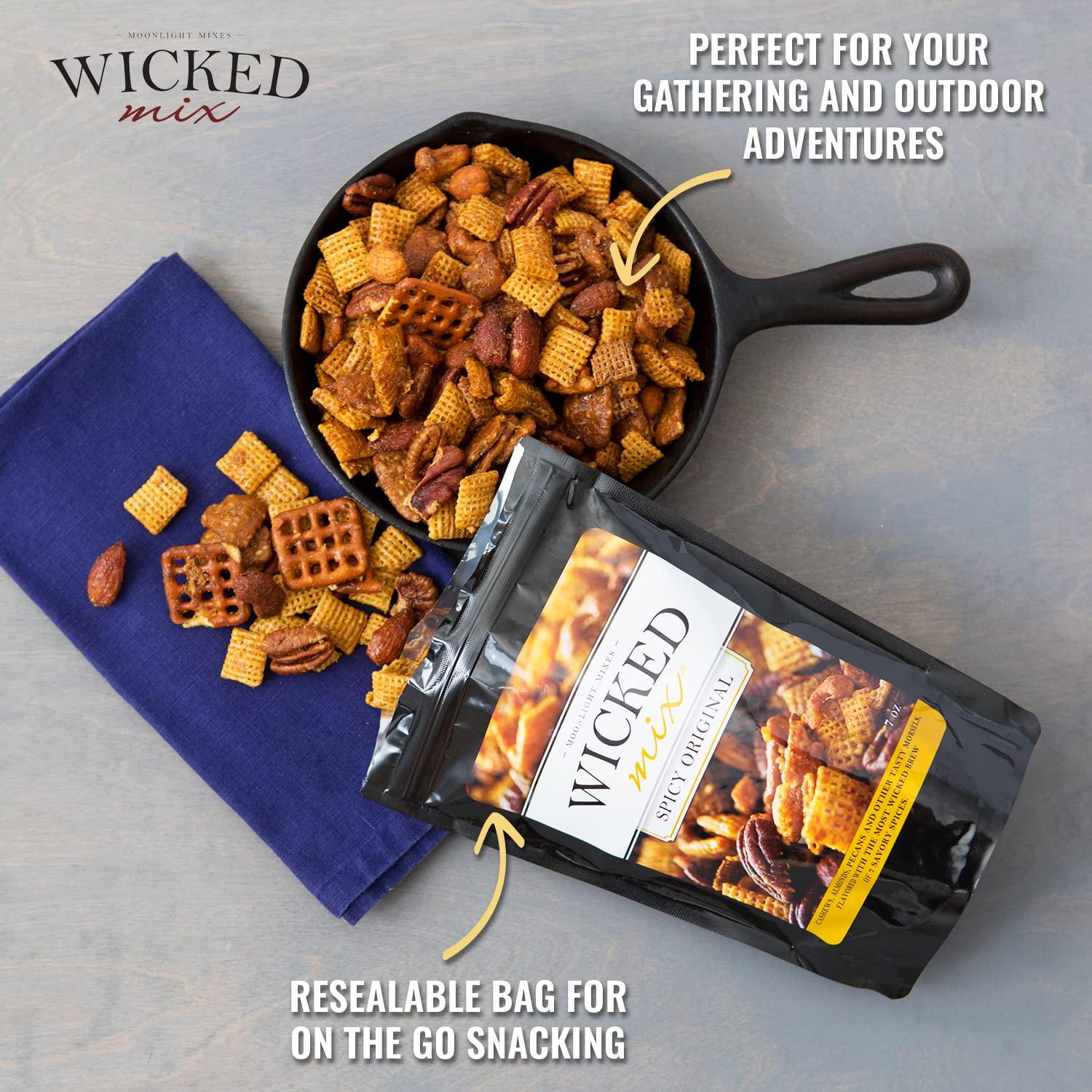 Wicked Mix Sweet & Spicy Trail Mix Snack Packs - Healthy Nuts, Pretzels ...
