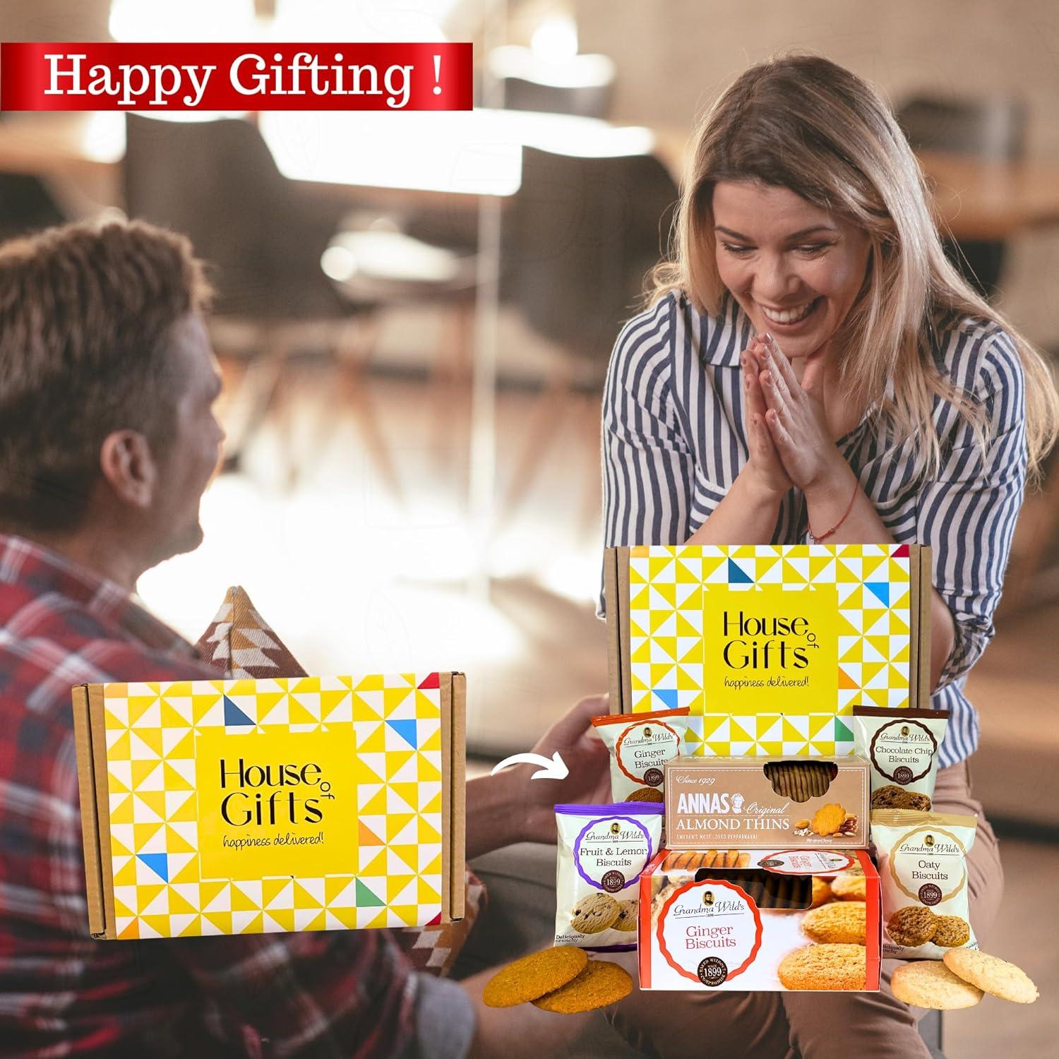 Biscuits Gift Set Biscuit Hamper Including Ginger Biscuits Almond Thins ...