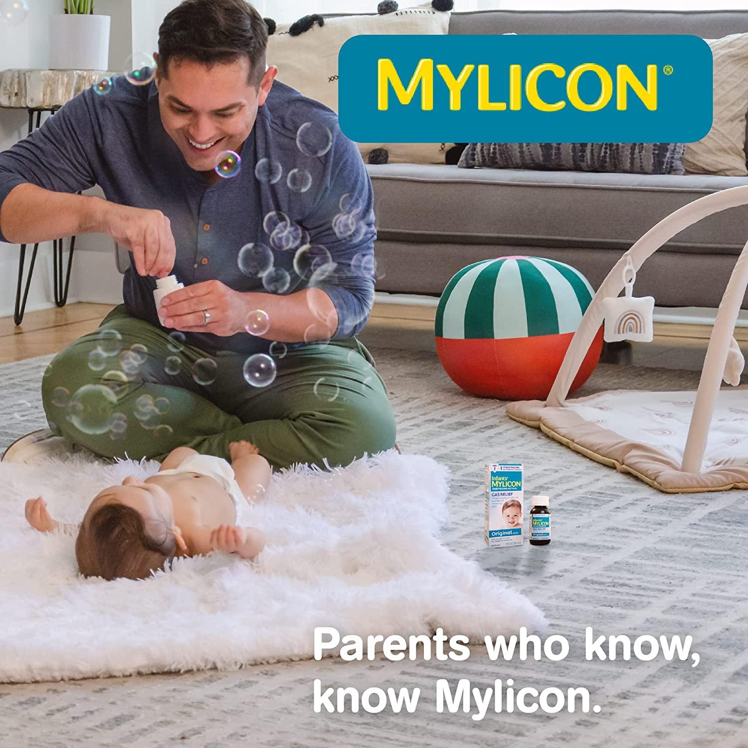 Mylicon Gas Relief Drops for Infants and Babies, Original Formula, 0.5 ...