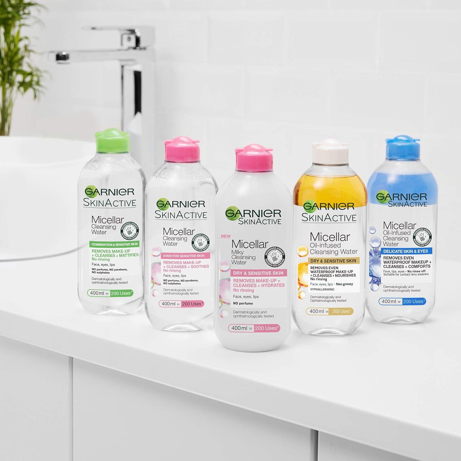 Buy Garnier Micellar Water for Face | Gentle Cleansing & Hydration ...