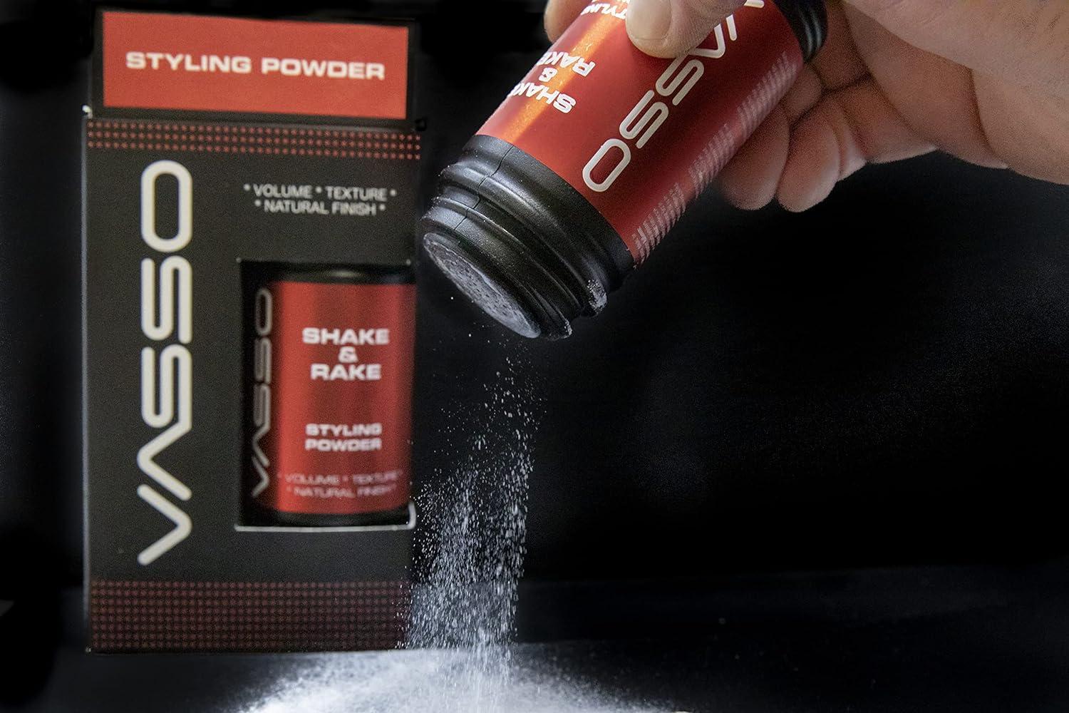 Vasso Hair Styling Powder - Maximum Volume & Control | 20g Strong Hold Dust Powder for Textured ...