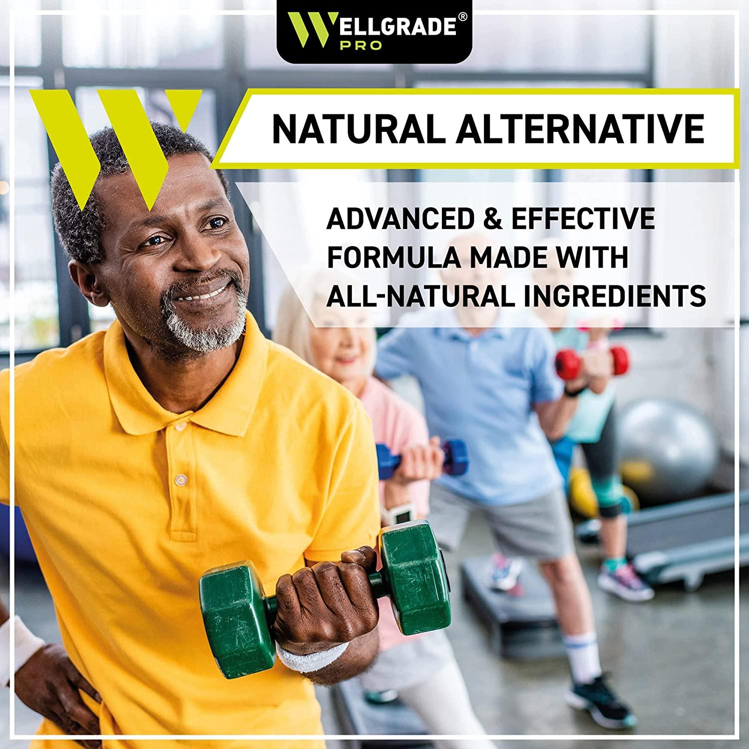WELLGRADE PRO Hemp Cream - Natural Hemp Extract for Knee, Joint, and ...