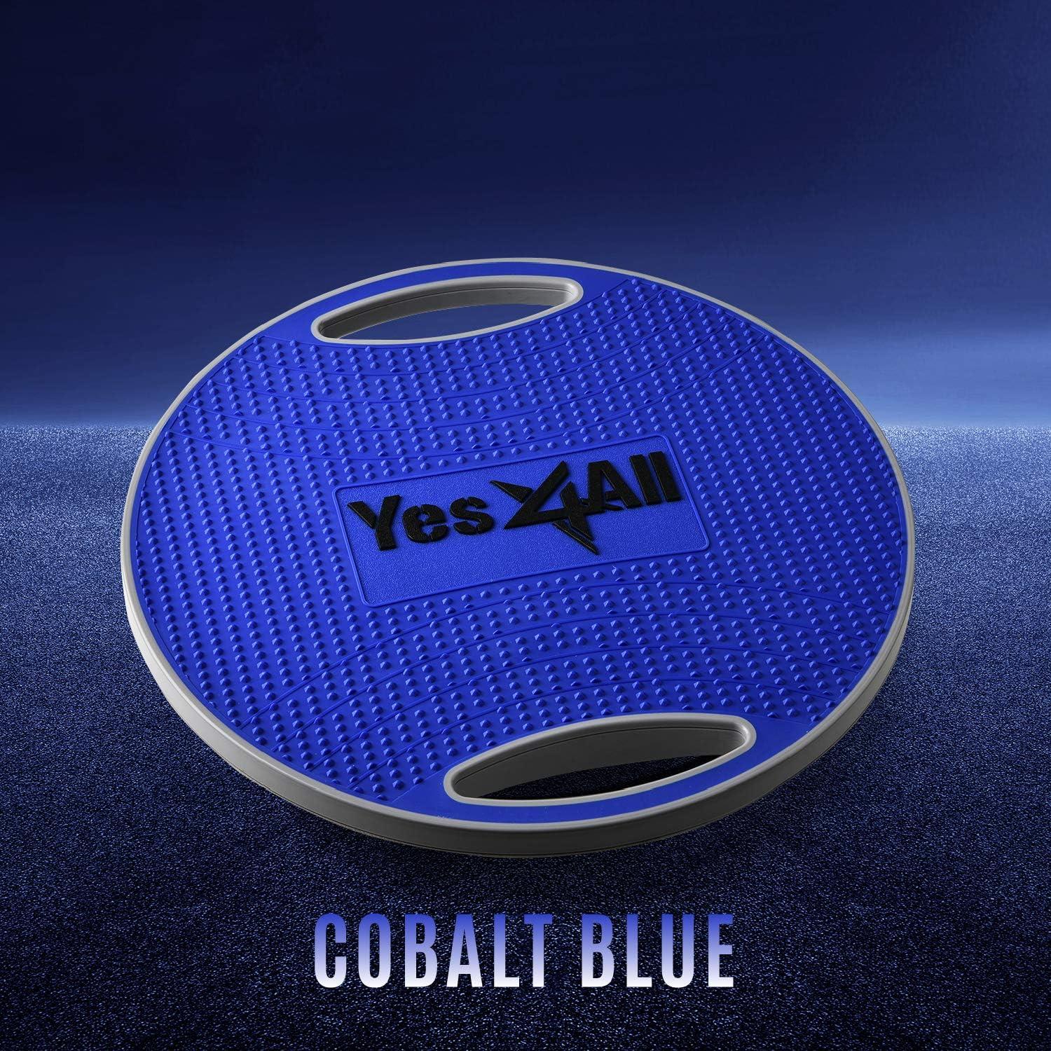 Yes4All Cobalt Blue Plastic Wobble Balance Board - Round Balance ...