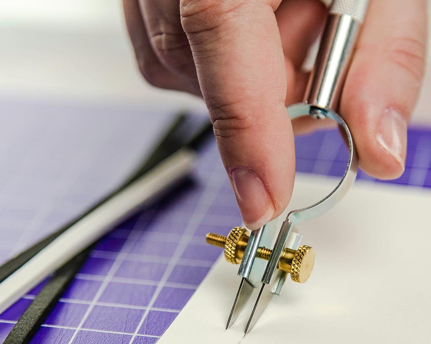 Excel Blades 30608 Dual Strip Cutter - Adjustable Width Twin Blade ...