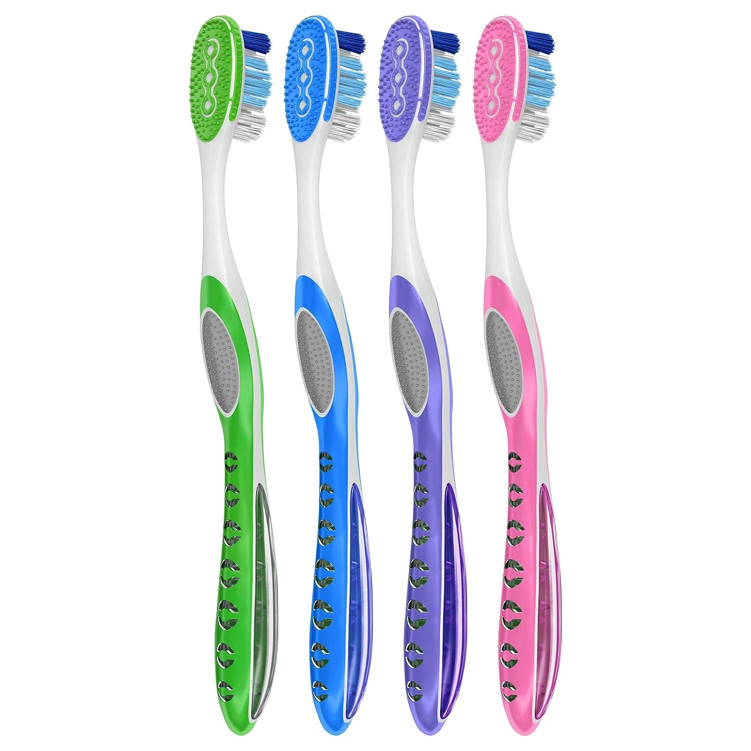 Colgate 360 Surround Manual Toothbrushes - 6 Count (Pack of 1) | With ...