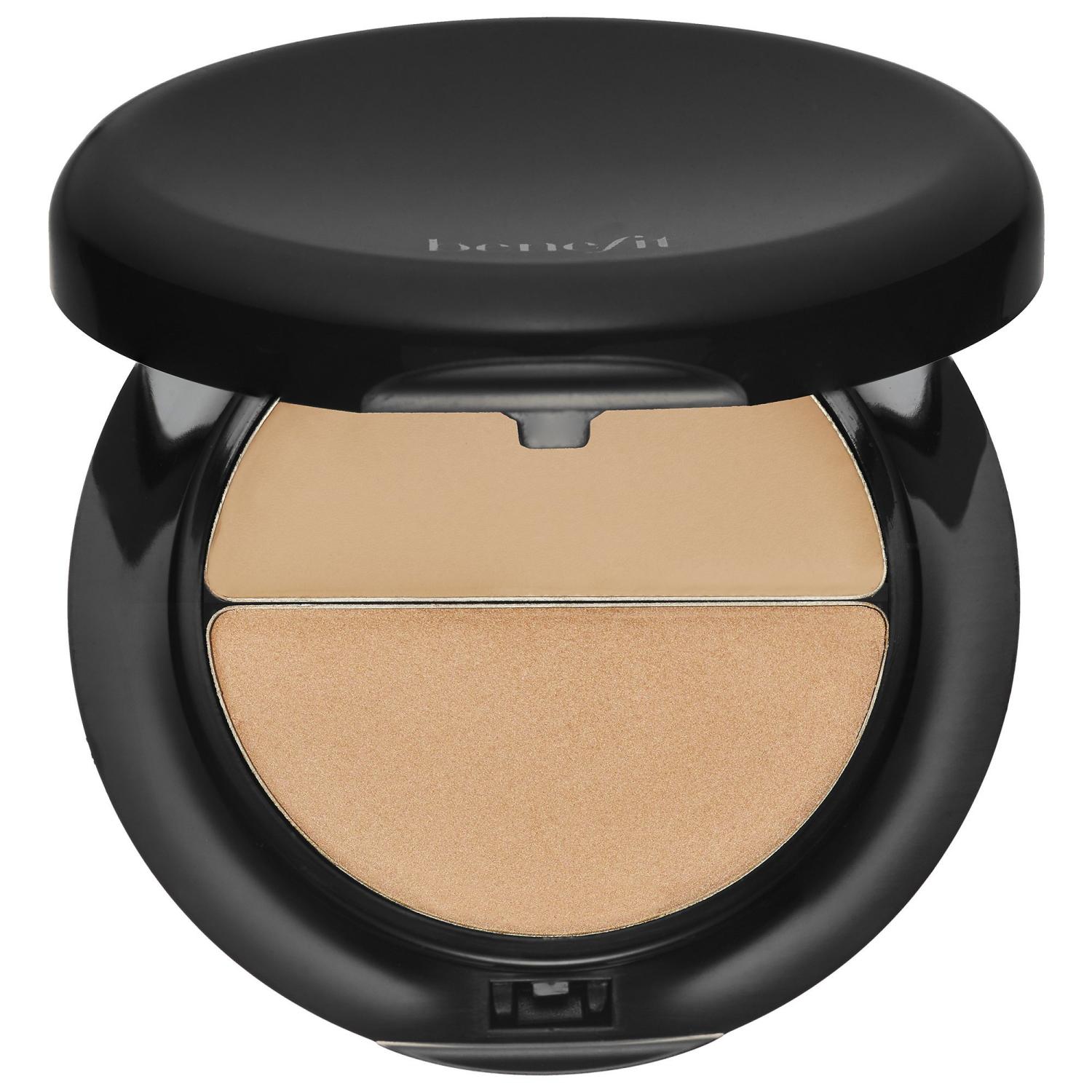 Benefit Cosmetics Hide & Sheen Concealer & Highlighter Duo Compact (01 ...