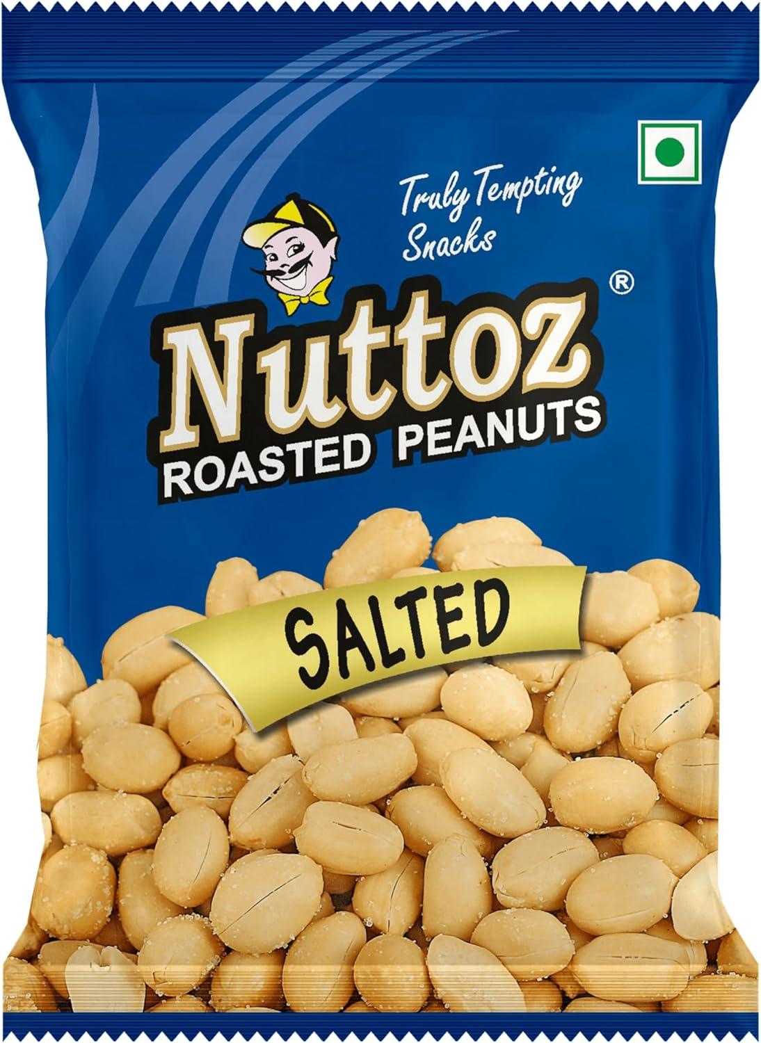 Nuttoz Roasted Salted Peanuts 160g (Pack of 3) | Buy Now with Express ...