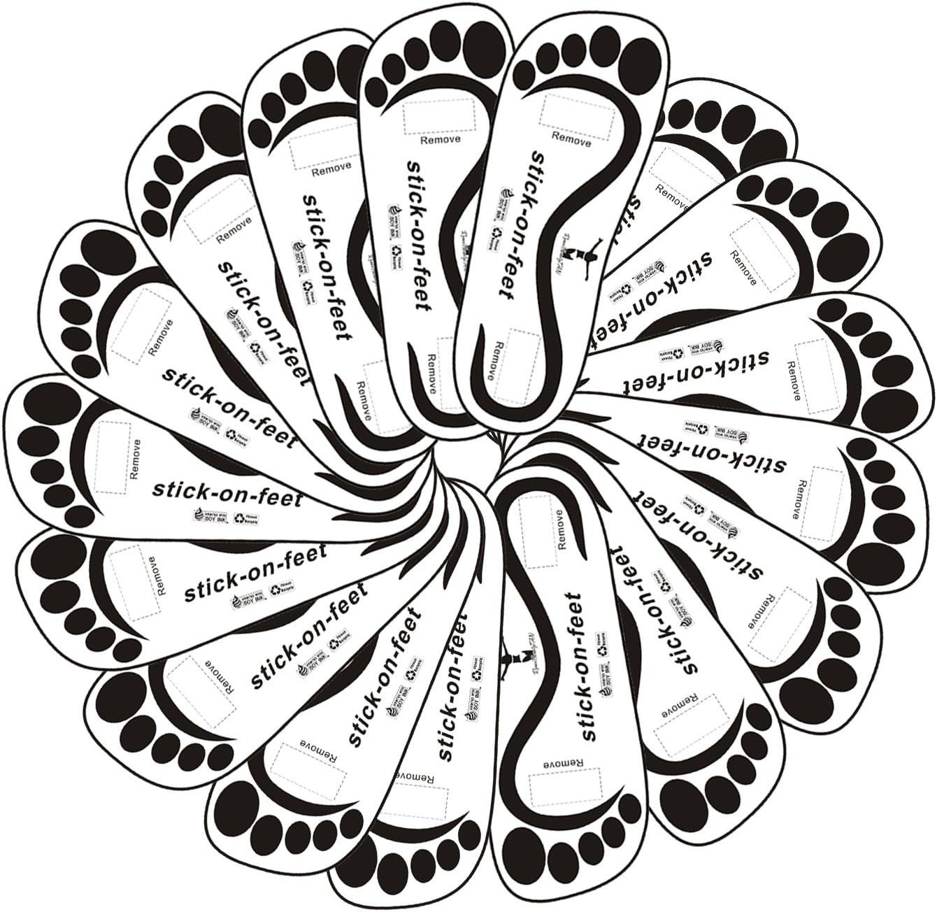 60Pairs(120feets) Spray Tanning DISPOSABLE STICKY FEET BLACK | Buy Now ...