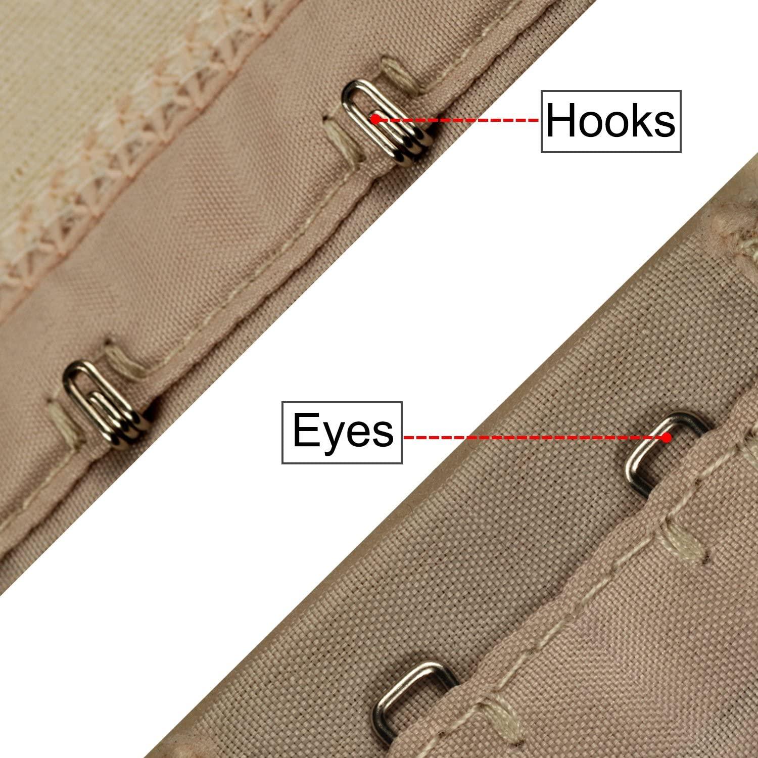 Sewing Hooks and Eyes Closure - 50 Set Assortment for Bra and Clothing ...