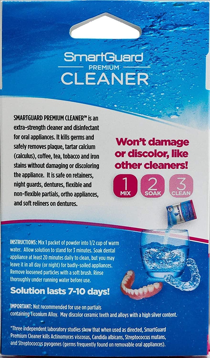 SmartGuard Premium Cleaner Crystals & Cleaning Case - Removes Stain ...