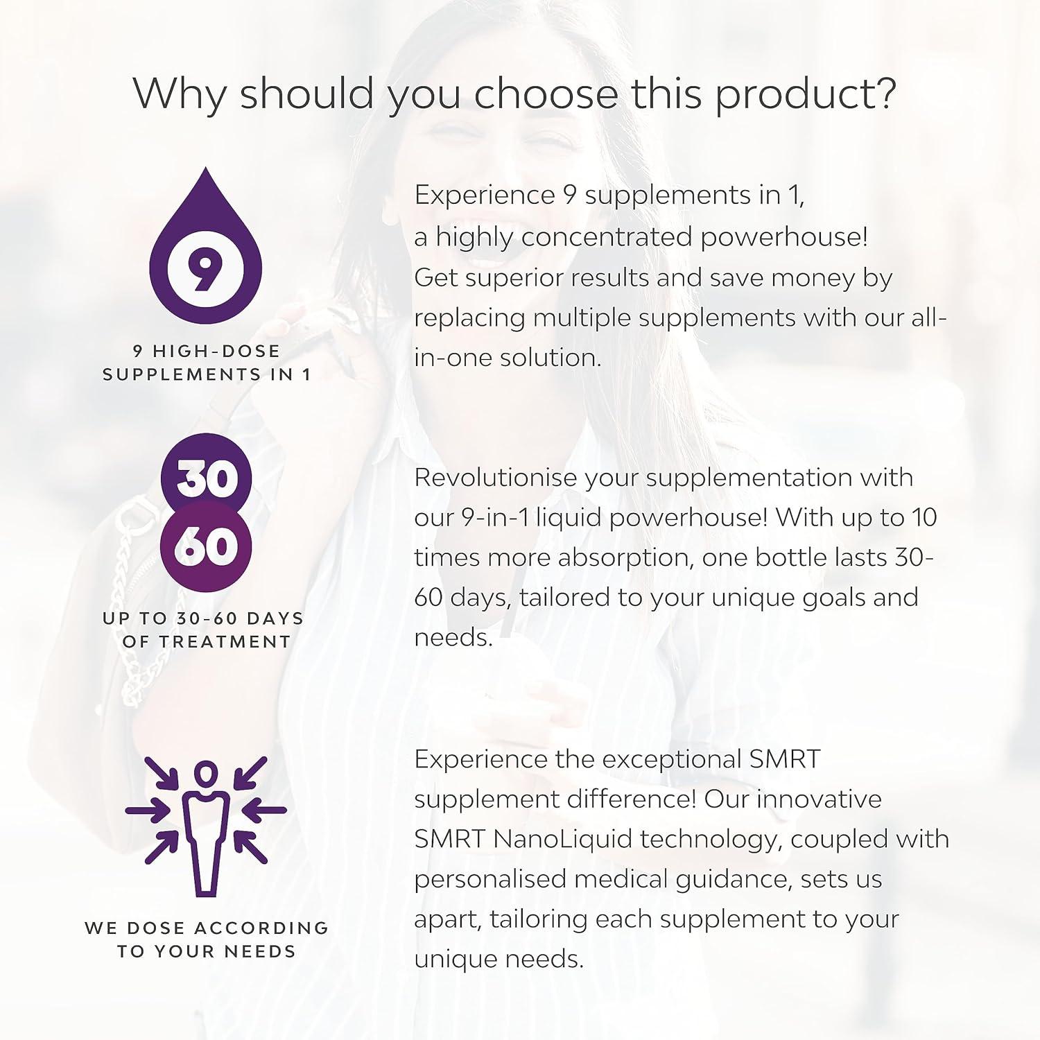 Inositol Myo & D-Chiro PCOS 4100MG Liquid Supplement - Hormonal Balance ...