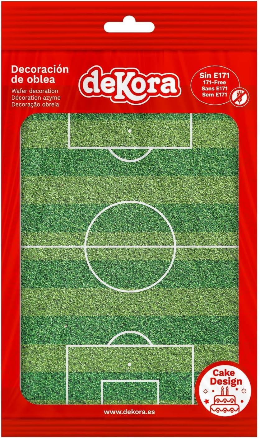 dekora Dekora Football Pitch Wafer for Cake Edible Cake Topper for ...
