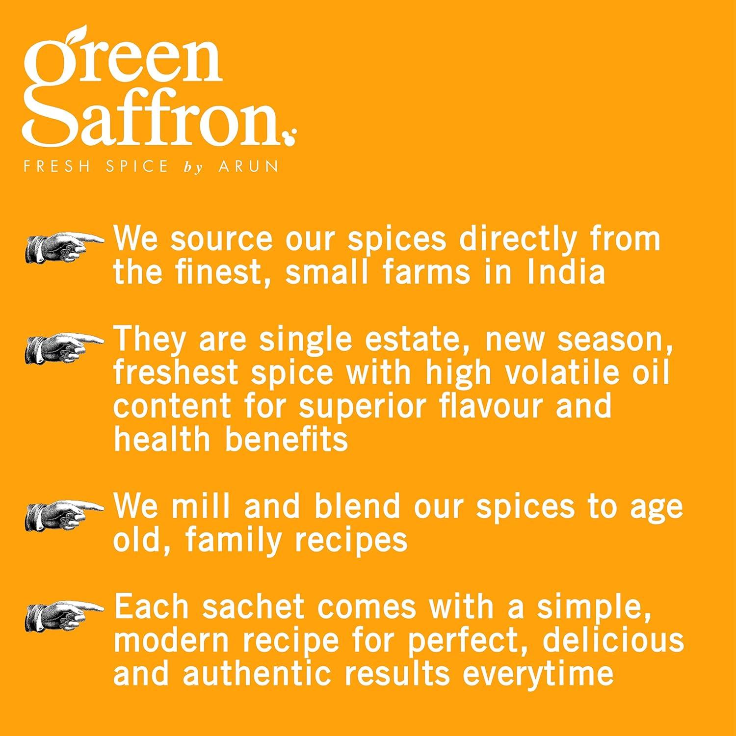 Green Saffron Indian Korma Curry Powder - Mild - 100% Natural Spices ...
