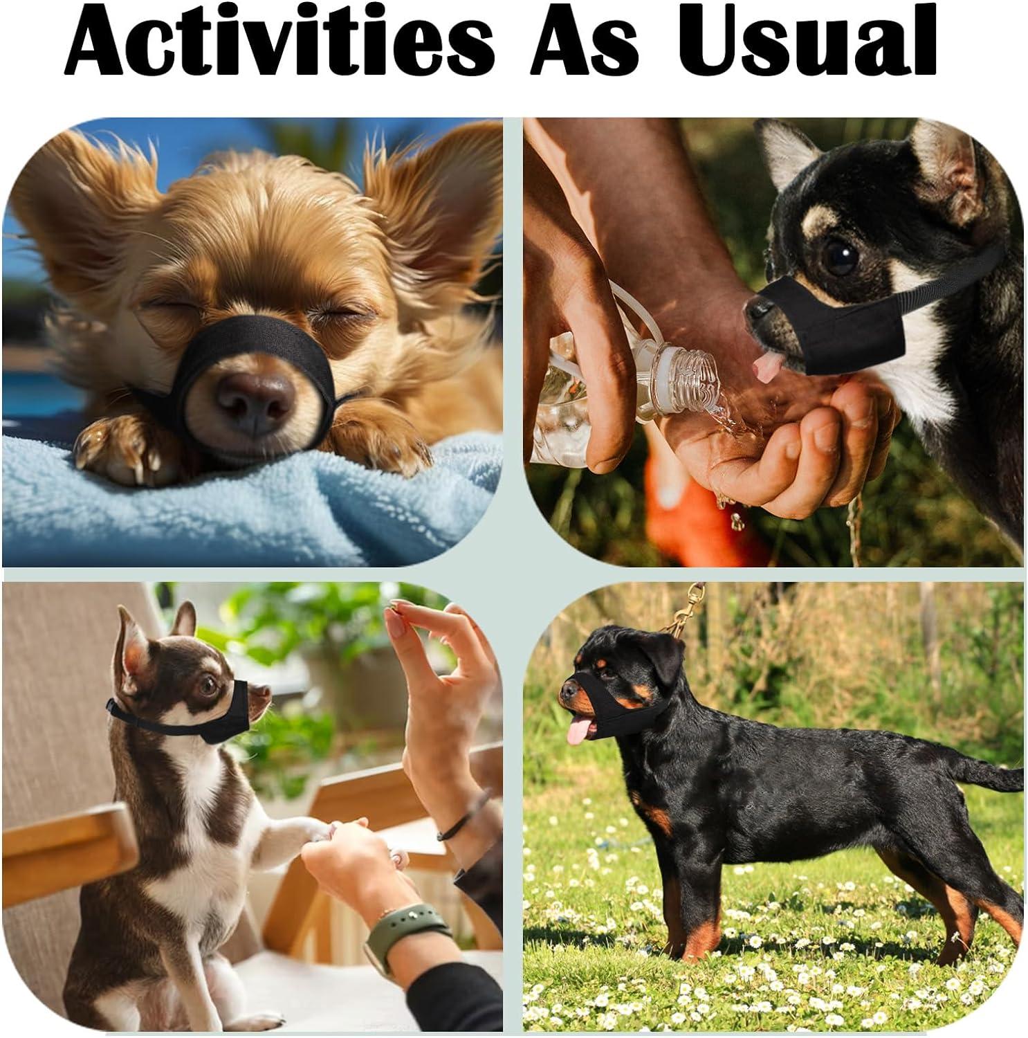 Soft Muzzle for Short Snout Dogs | Durable Muzzles for Small to Large ...