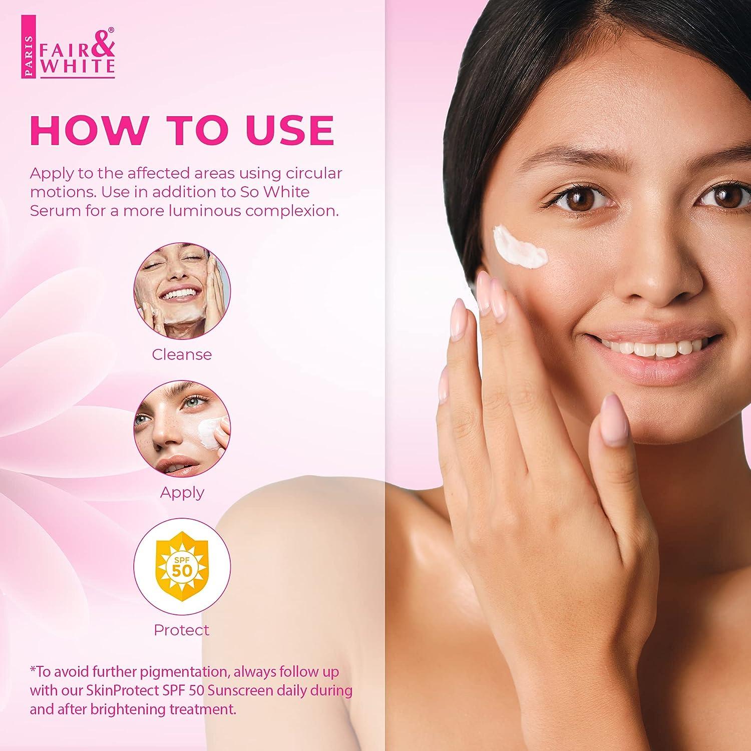 Fair and White So White Skin Perfector Cream | Brightening Face Cream 1 ...