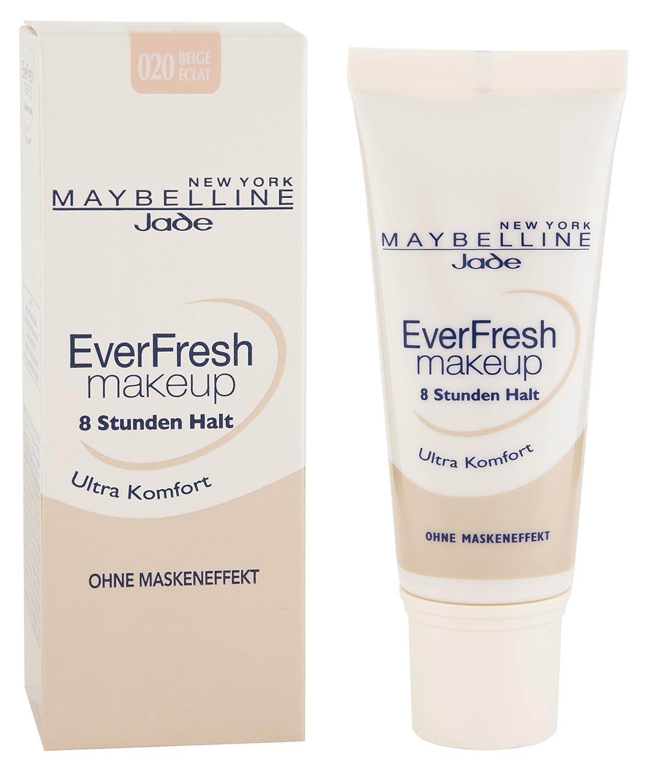 Maybelline EverFresh Long-Lasting Foundation No. 20 Cameo | 30 ml Makeup | International ...