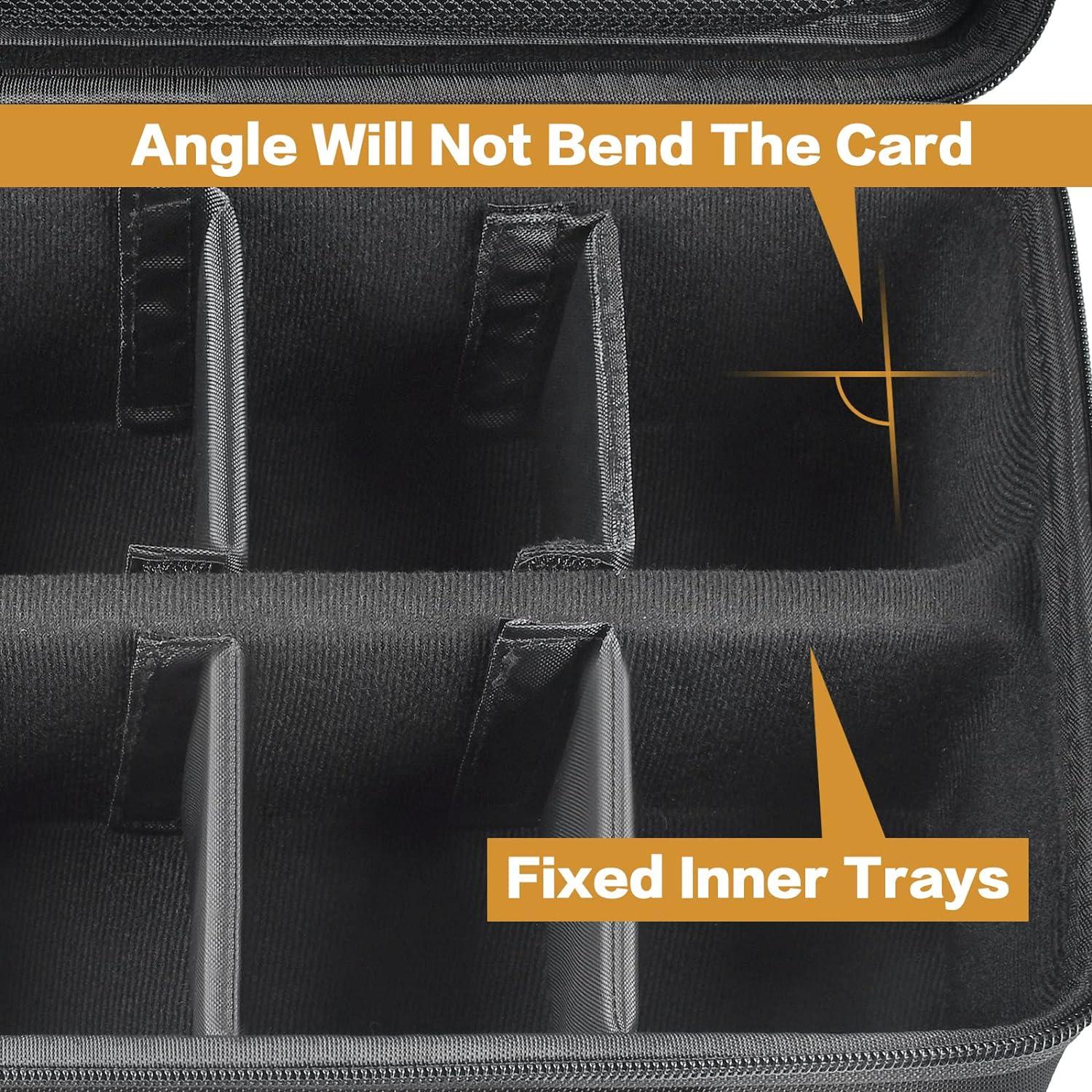 Trading Card Case Storage Box for 2700+ Cards - Deck Boxes for All ...