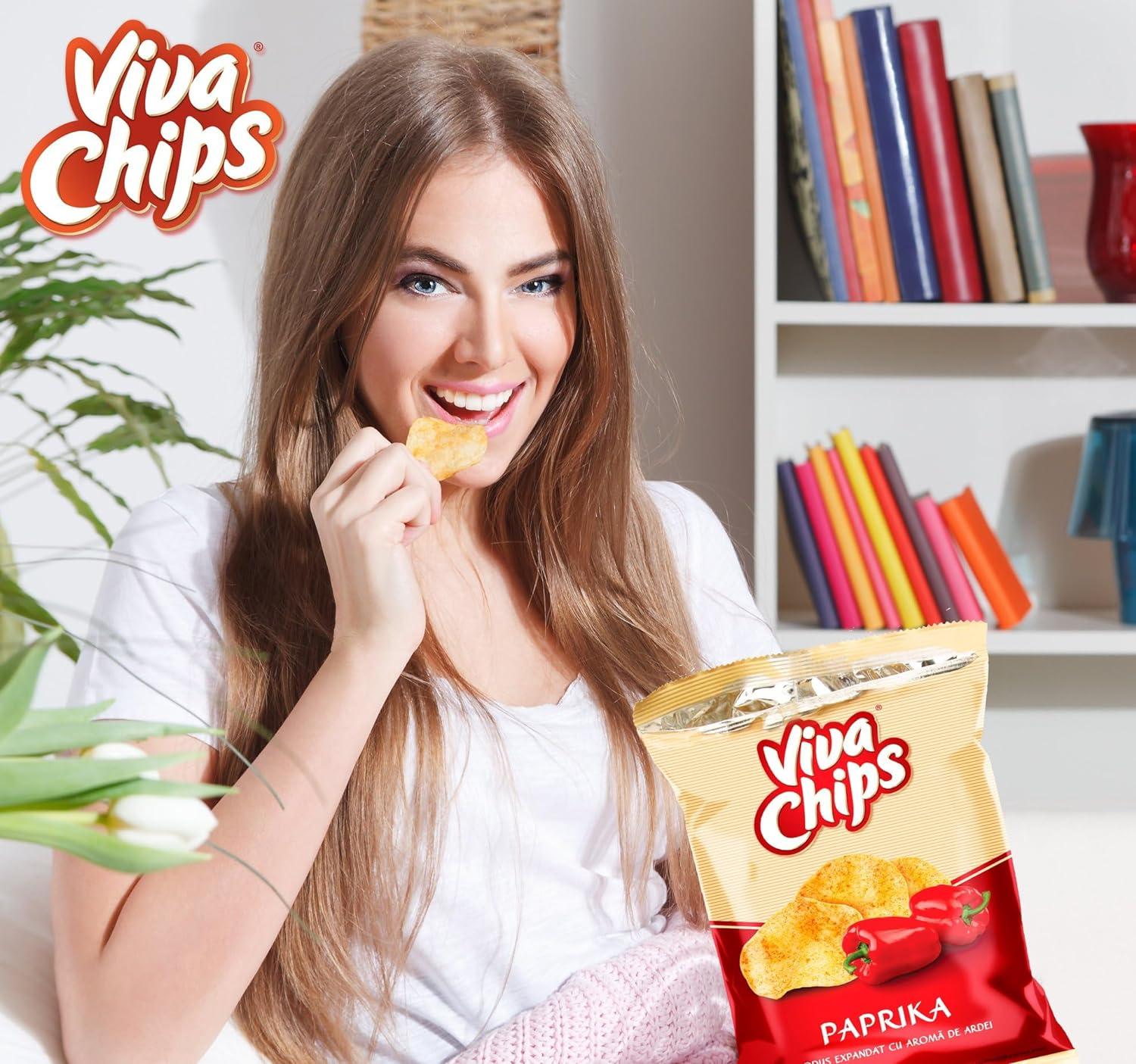 VIVA Potato Chips Masala Crisp and Healthy Snack Cheese Pizza Salt ...