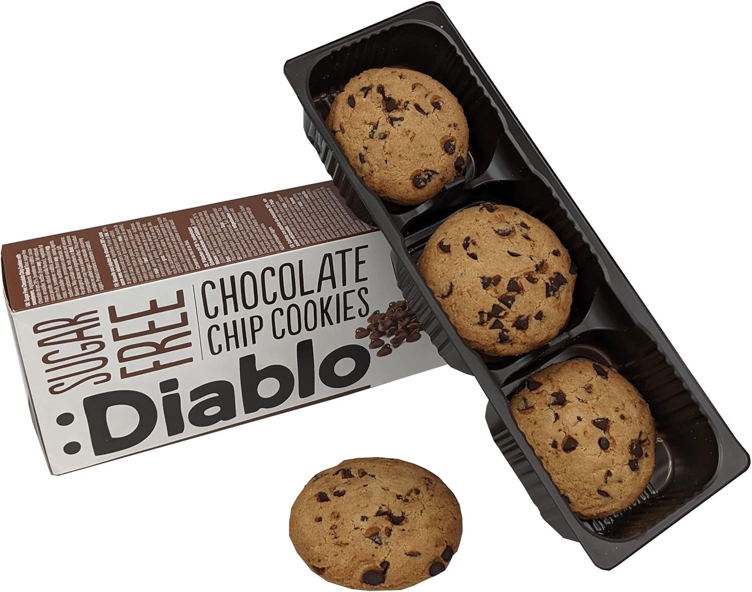 Diablo No Added Sugar Mixed Flavours Luxury Cookies Biscuits (Coconut ...