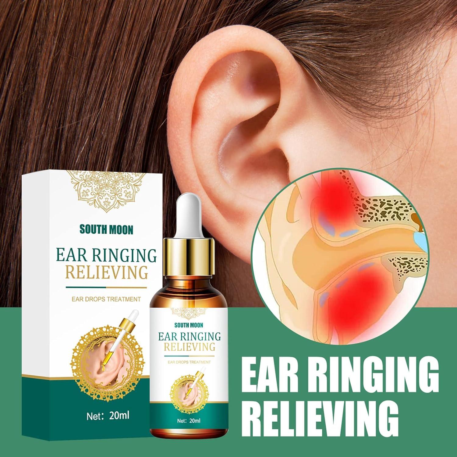20ml Ear Ringing Relief Ear Drops for Tinnitus Deafness Swelling ...