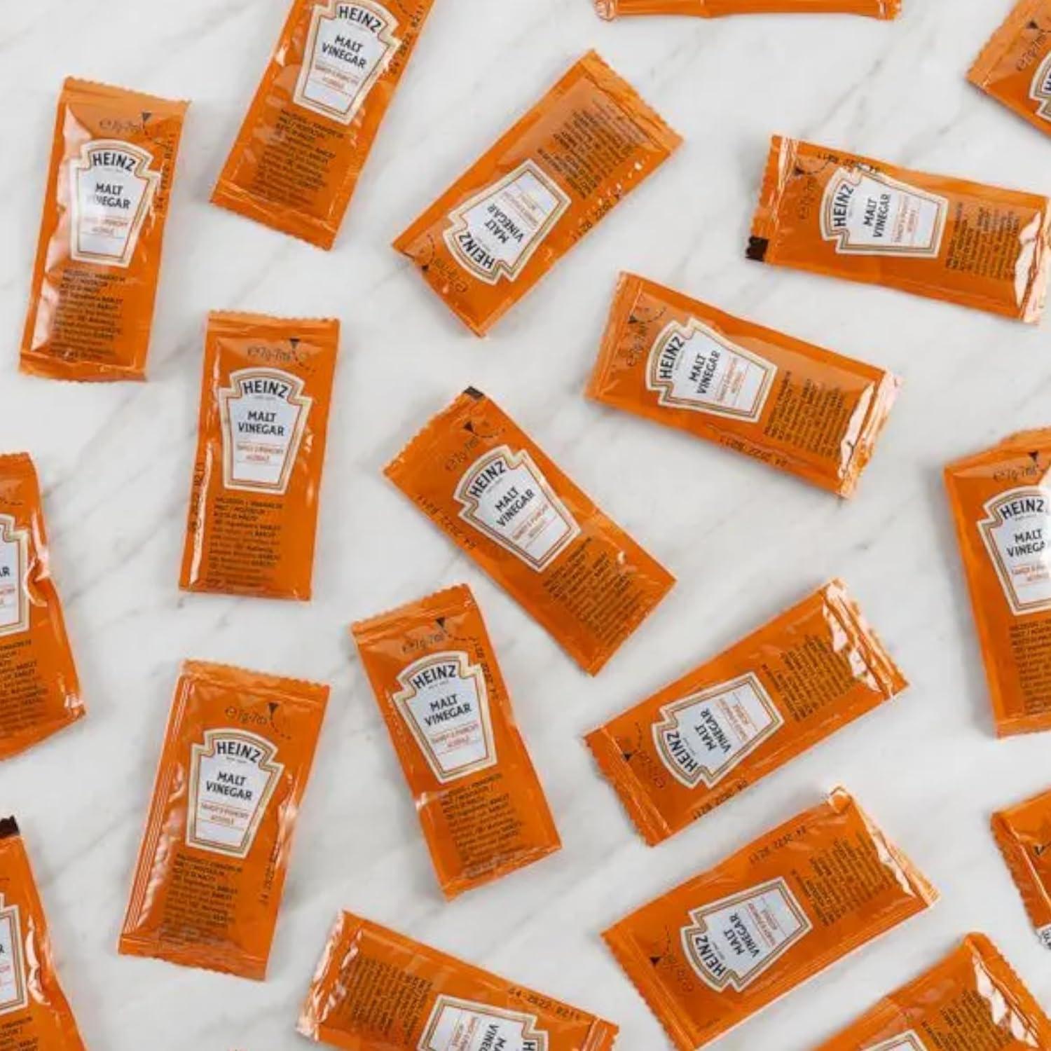 Heinz | Malt Vinegar | Individual Sachets | 50 Pack | Buy Now with ...