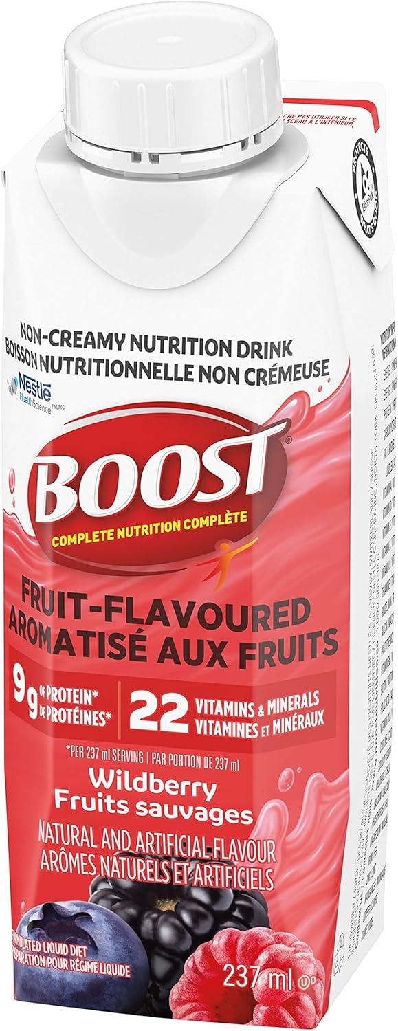Boost Fruit Flavoured Drink Wild Berry 237ml 24 count