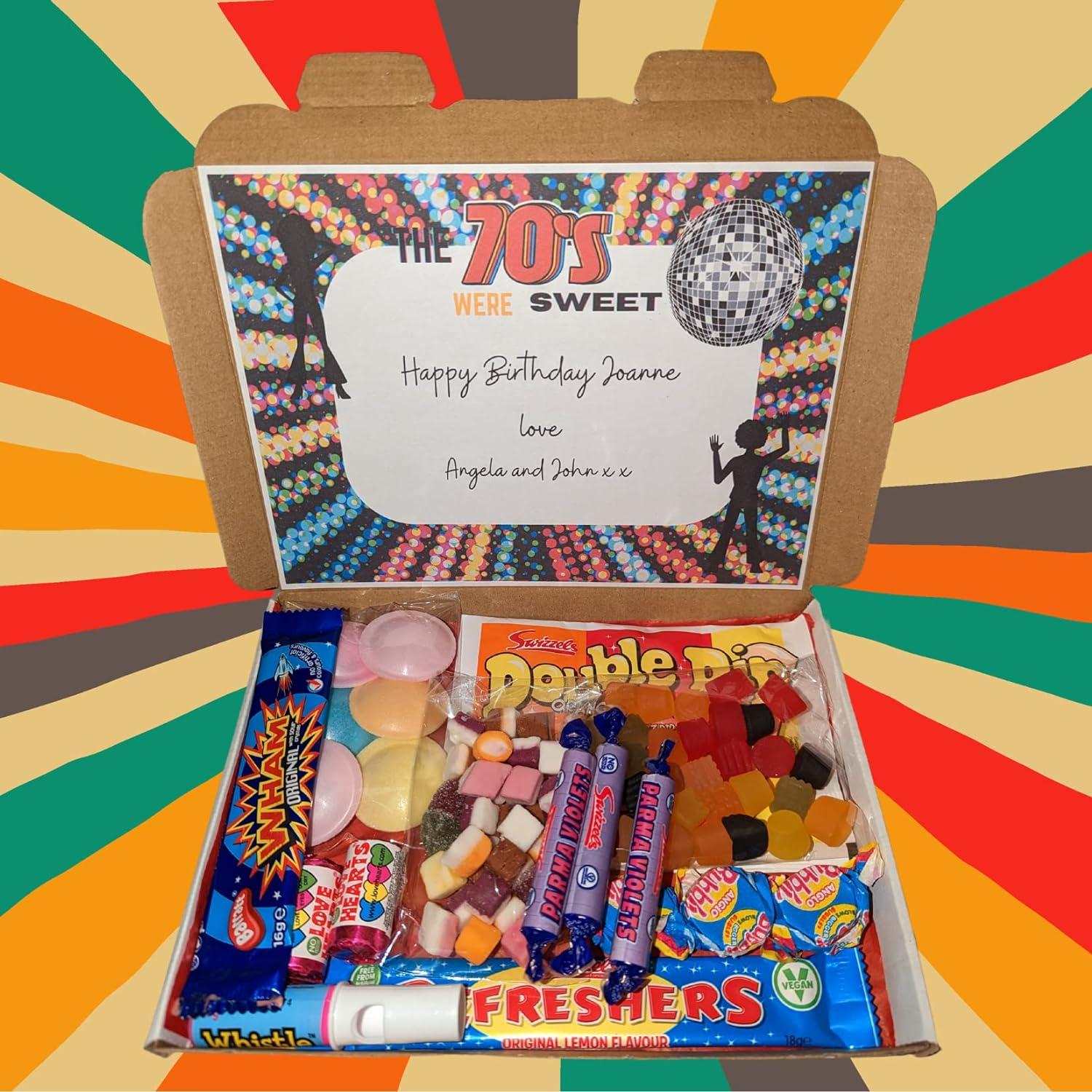 70's Retro sweet box | Buy Now with Express International Delivery ...