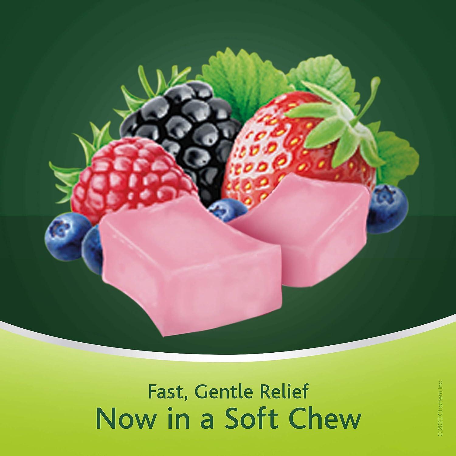 Dulcolax Soft Chews Saline Laxative Mixed Berry (60ct) - Gentle ...