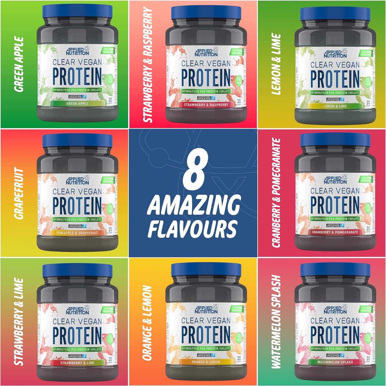 Applied Nutrition Clear Vegan Protein - Hydrolysed Pea Protein Isolate ...