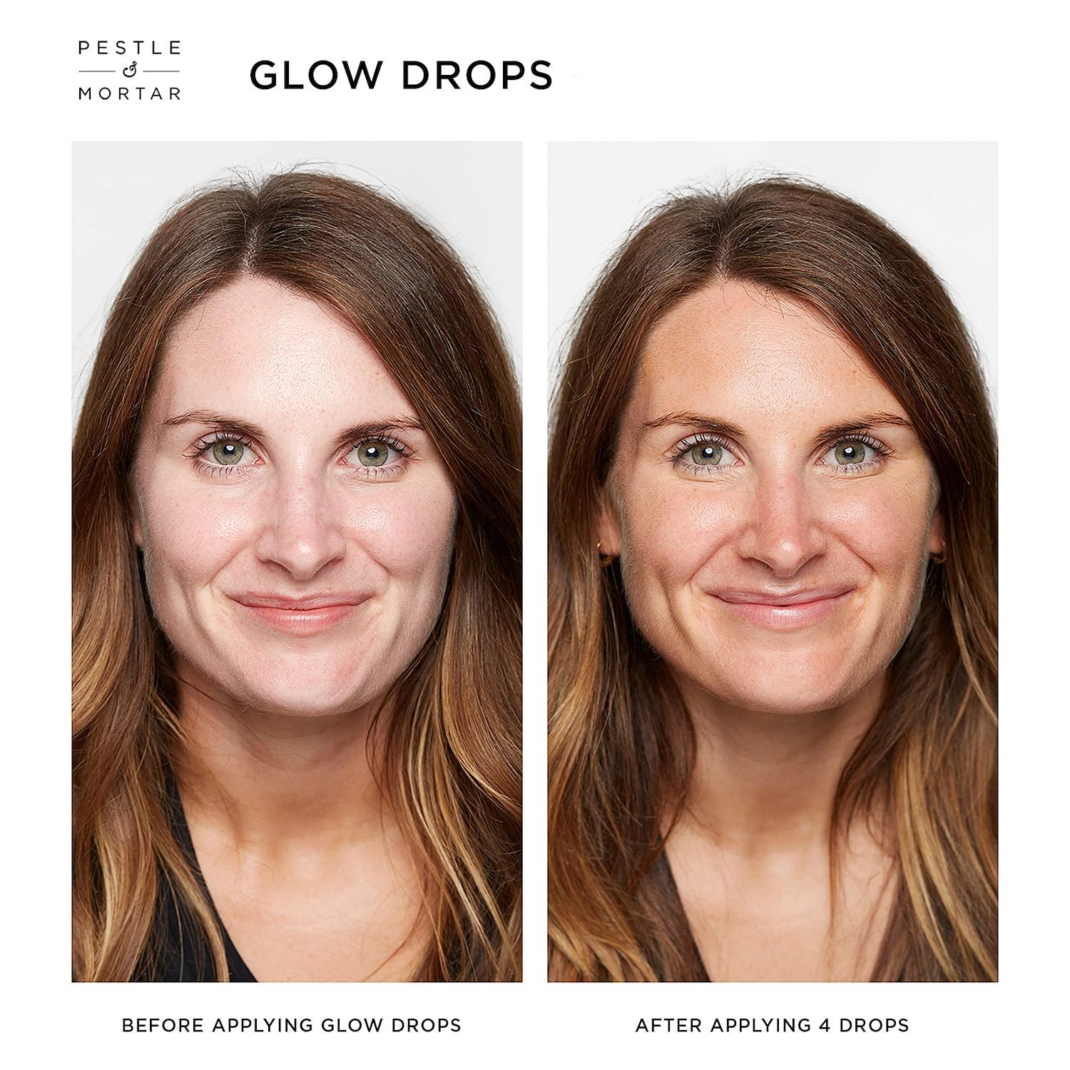 Pestle & Mortar Glow Drops - Customizable Sunless Self-Tanner with ...