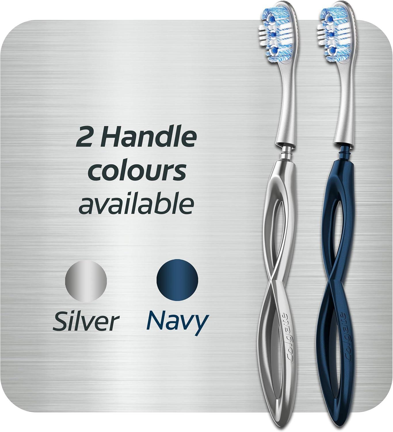 Colgate Link Manual Toothbrush Whitening Starter Kit - Premium Aluminum ...