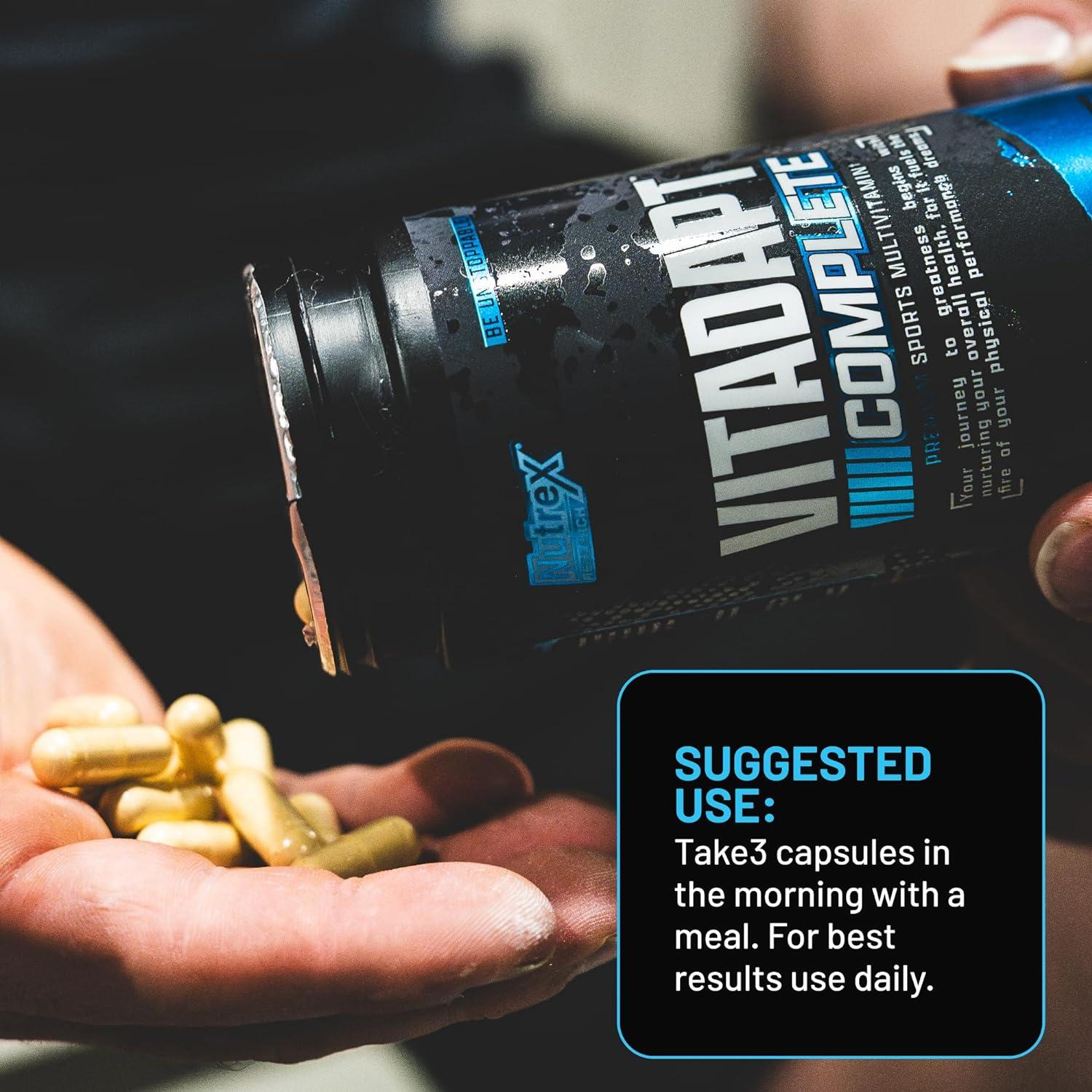 Nutrex Research Vitadapt Complete Sports Multivitamin - 90 Tablets for ...