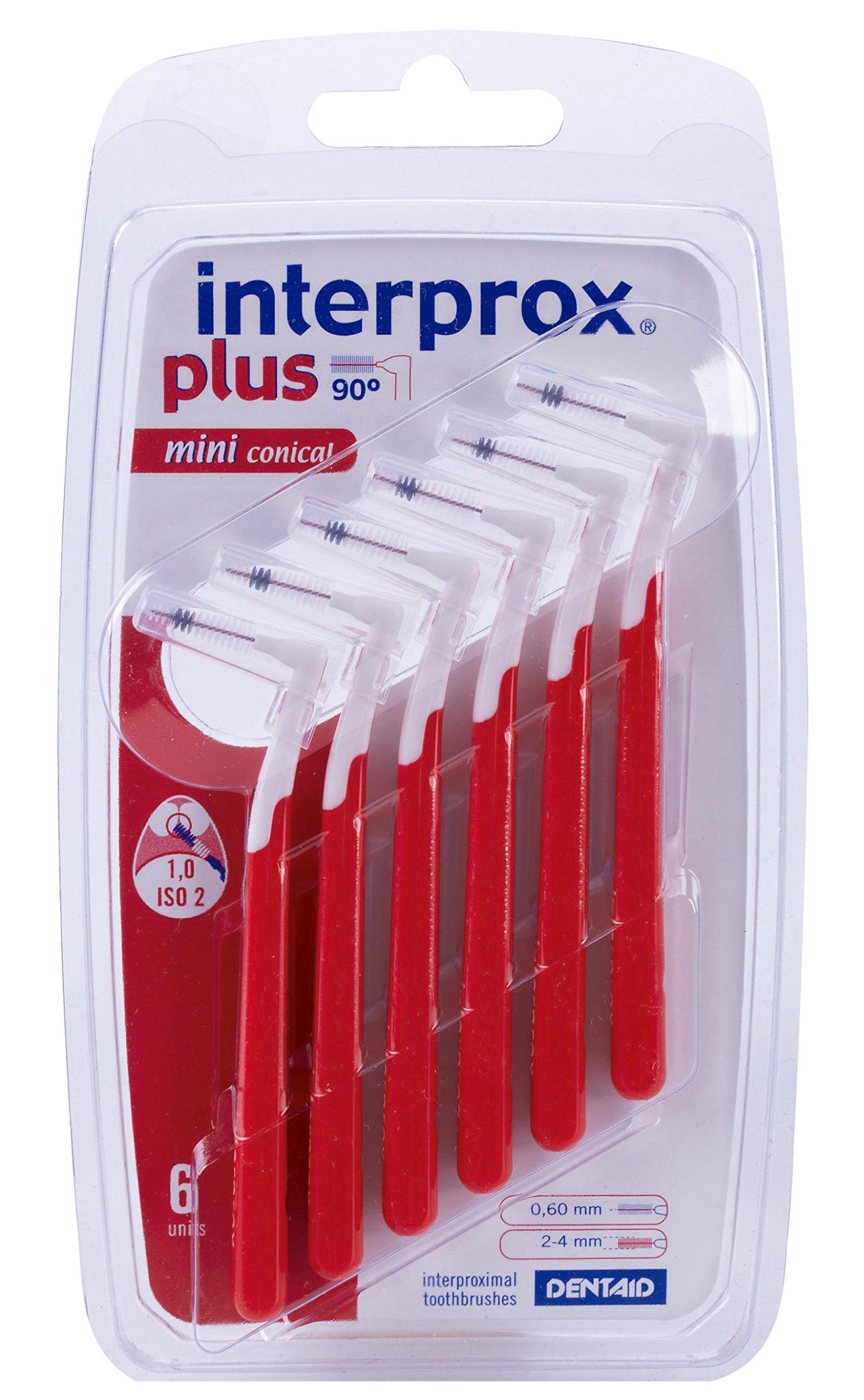 Interprox Plus Mini Conical 1 - Effective Interdental Brush for Precise ...
