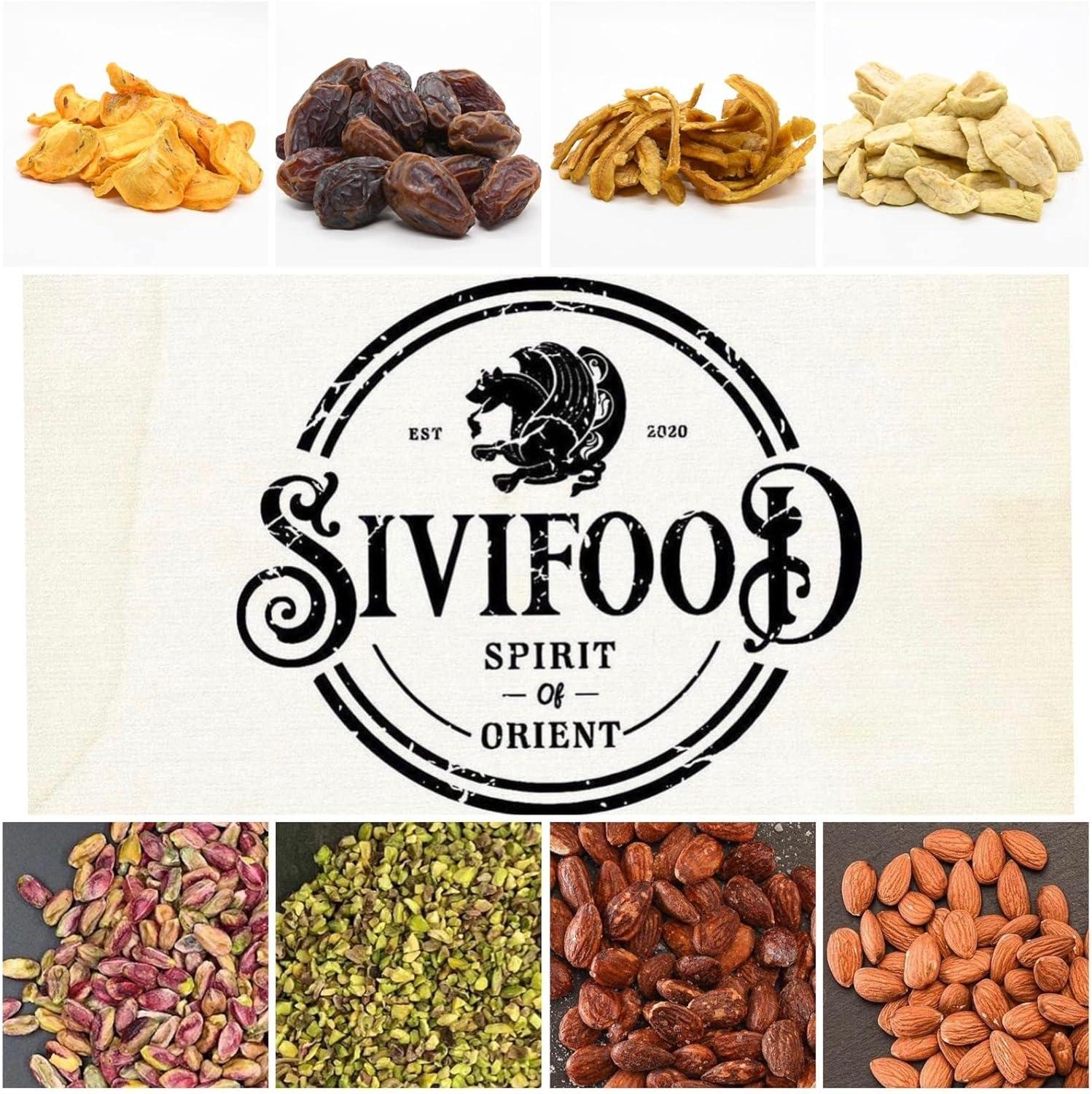 Sivifood Roasted Chickpeas 1kg - All-Natural Snack Unsalted Legumes No ...