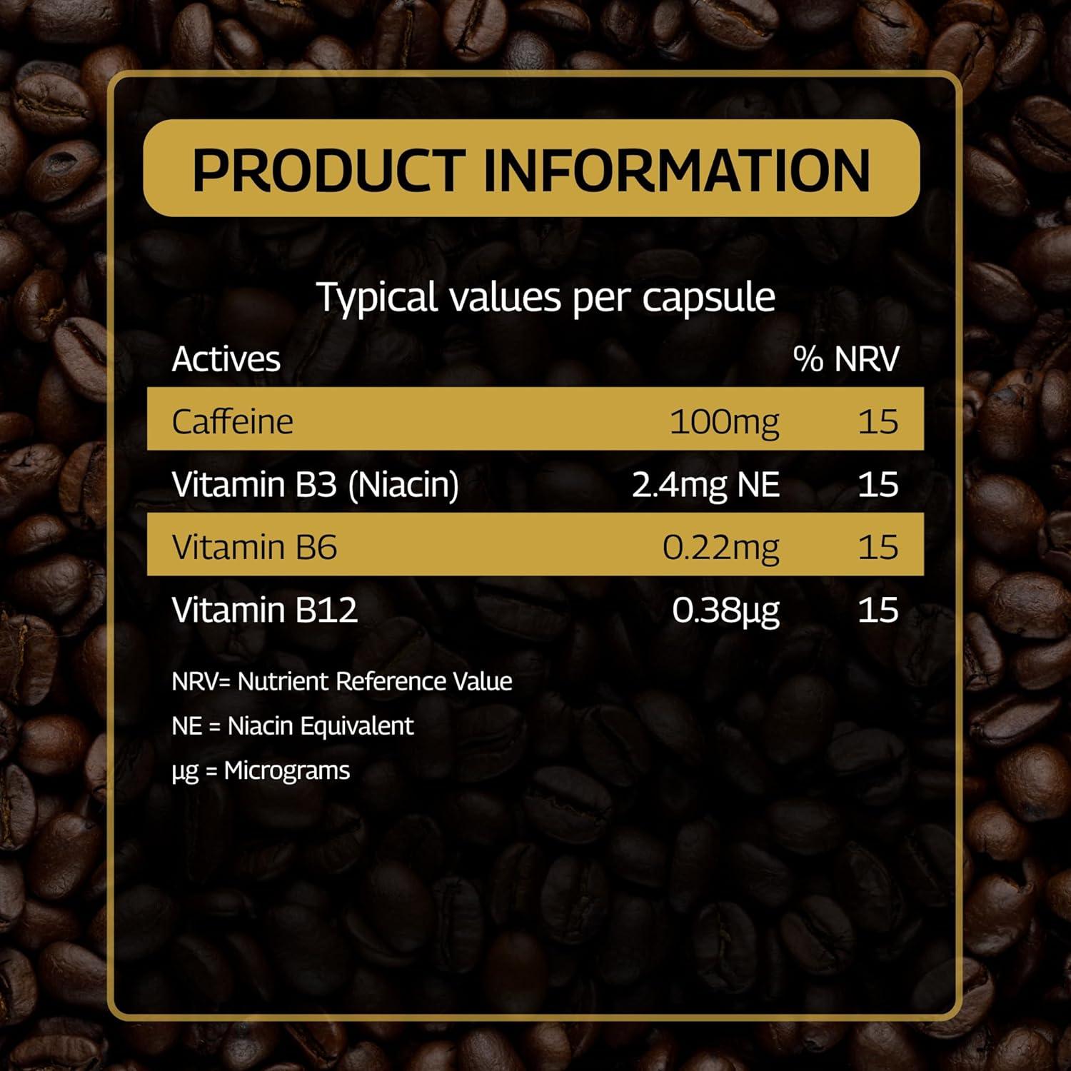 Healthspan Elite Caffeine Chewing Gum (120 Pieces) - Fast-Release 100mg ...