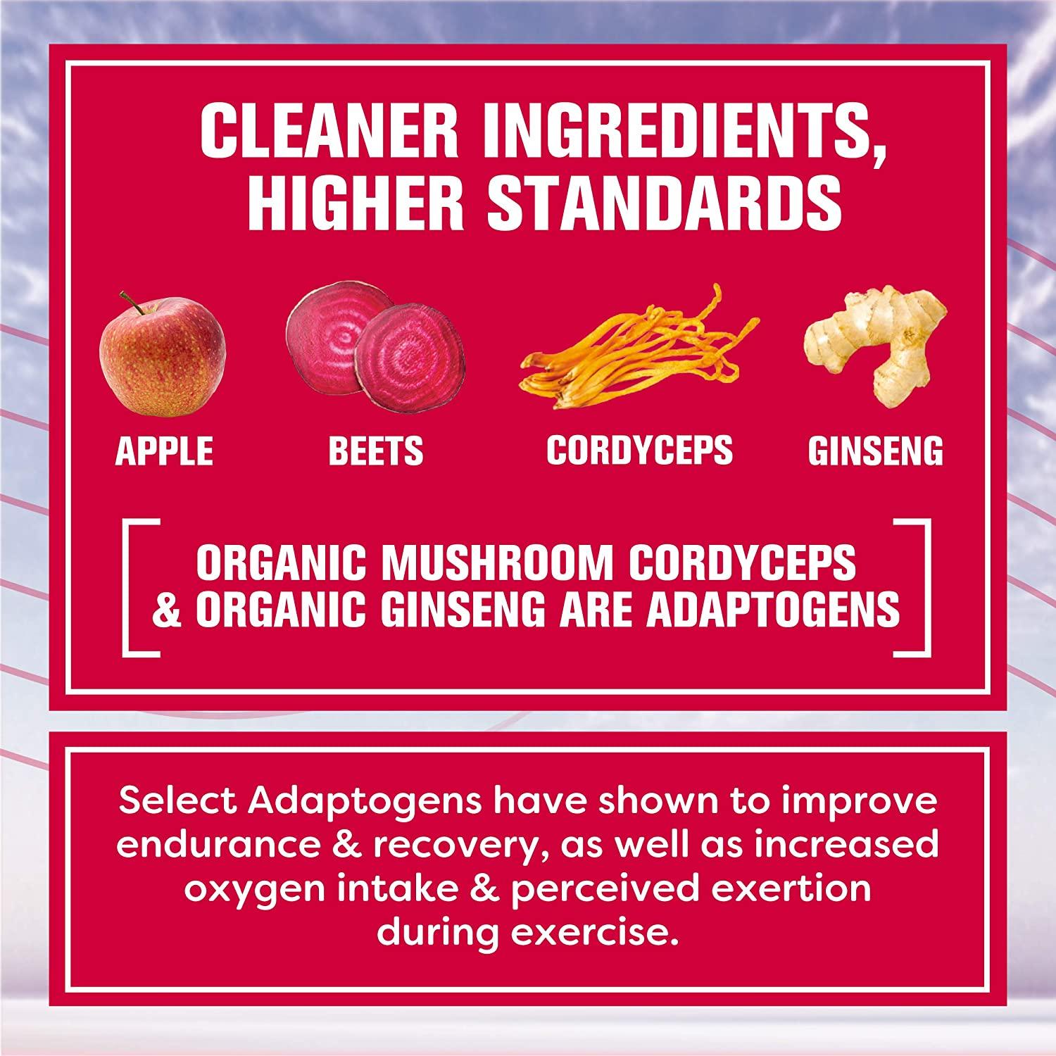 Orgain Strawberry Lemonade Sport Energy Pre-Workout Powder - Made with ...