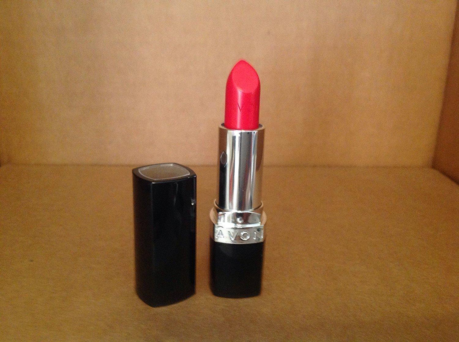 Avon Ultra Color Rich Bold Red Lipstick Ruby Shock