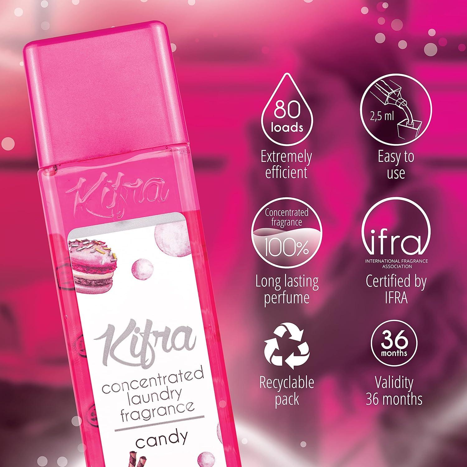 KIFRA CANDY 200ml Concentrated Laundry Fragrance - 80 Washes | Buy Now ...