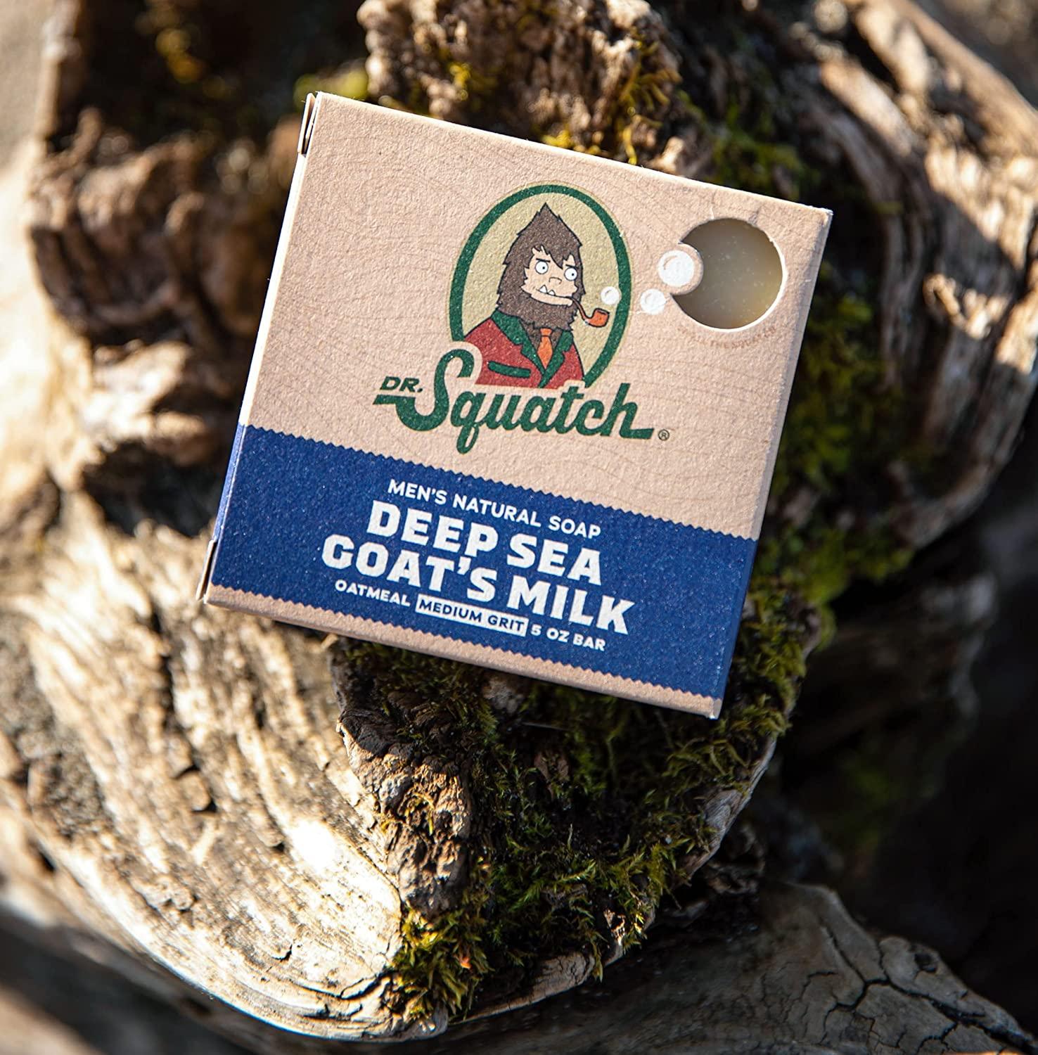 Dr. Squatch All Natural Bar Soap for Men - 5 Pack Variety (Alpine Sage ...