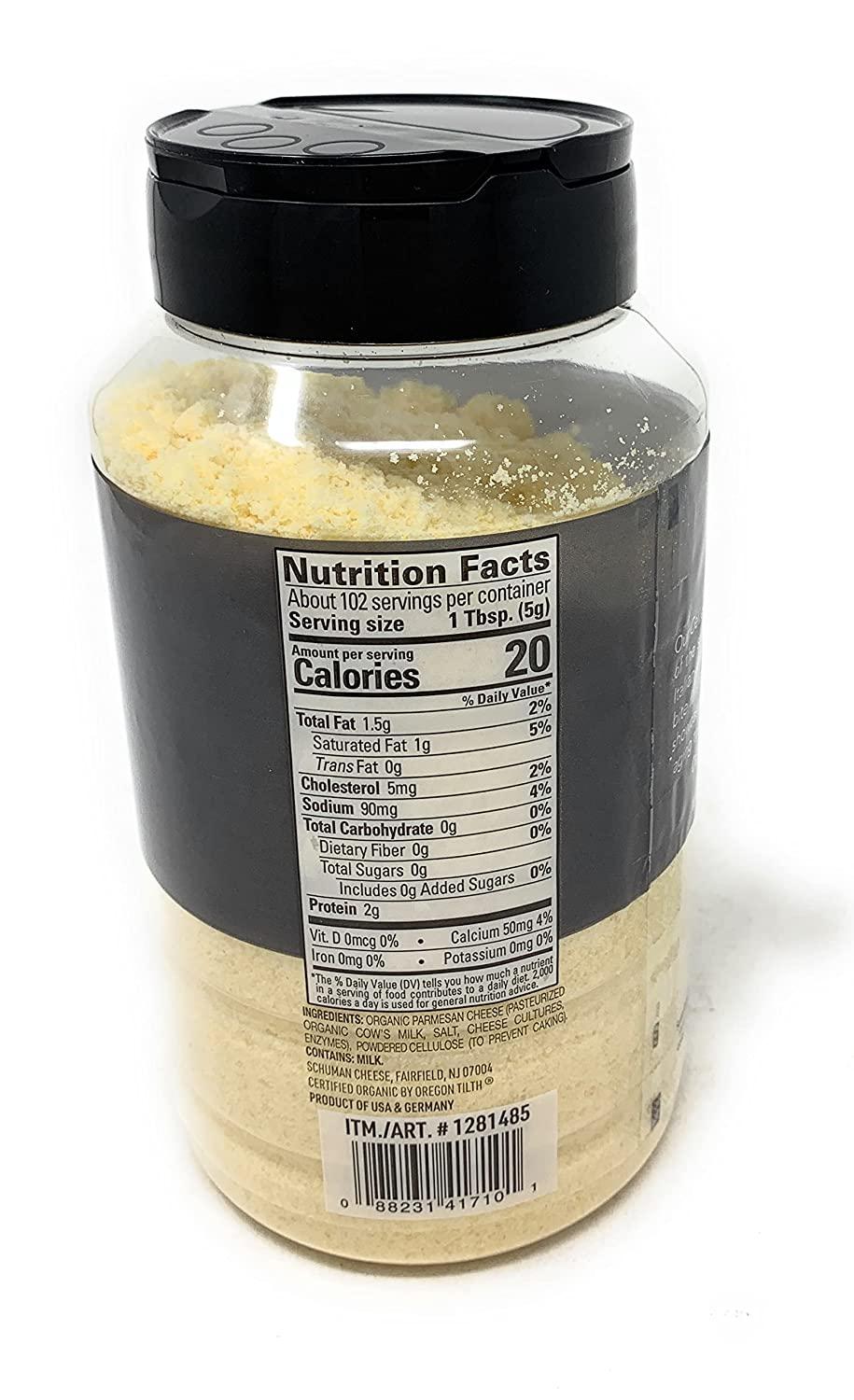 Cello Organic Parmesan Cheese 18oz - Authentic Italian Flavors ...