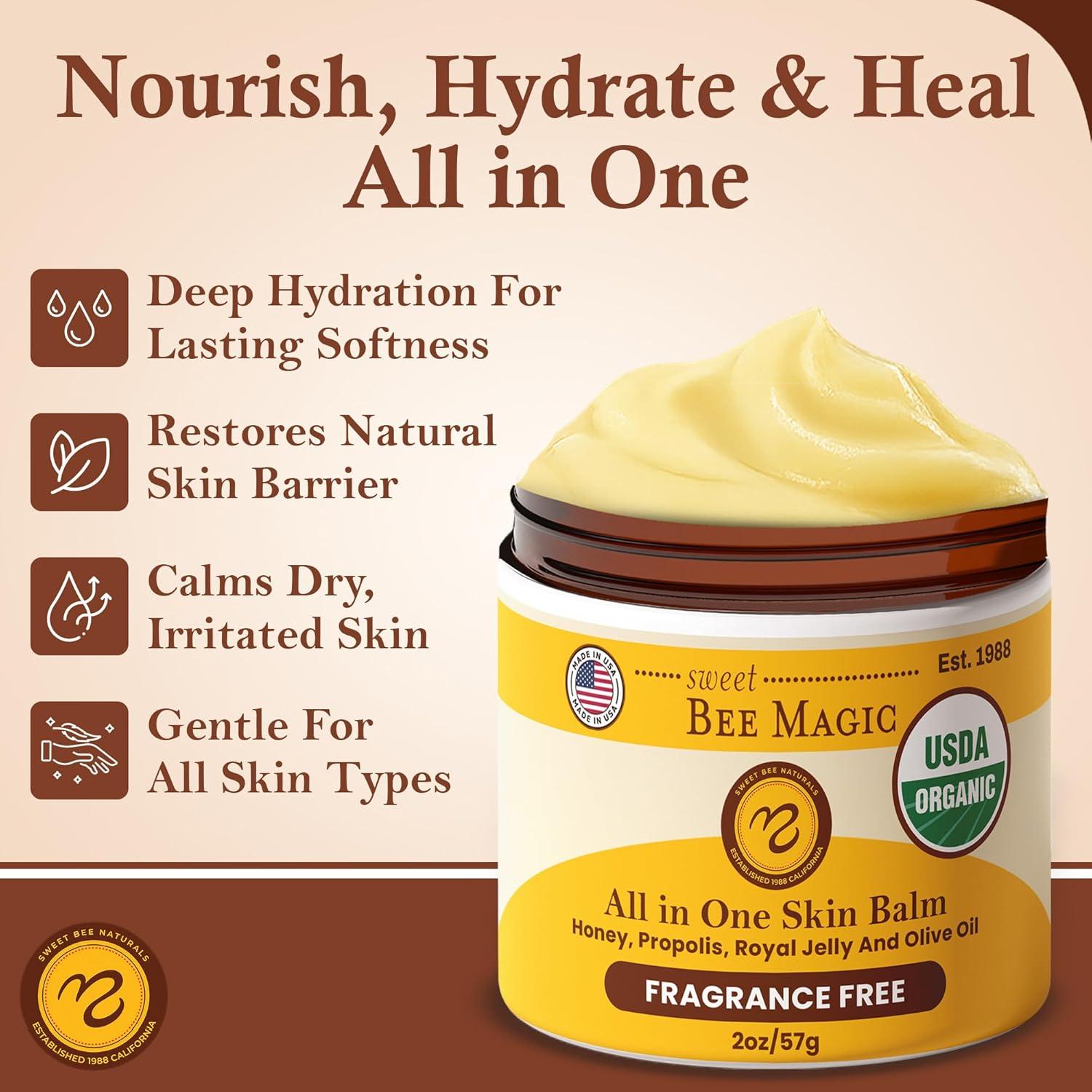 Medicine Mama's Apothecary Sweet Bee Magic Healing Skin Cream - 2oz ...