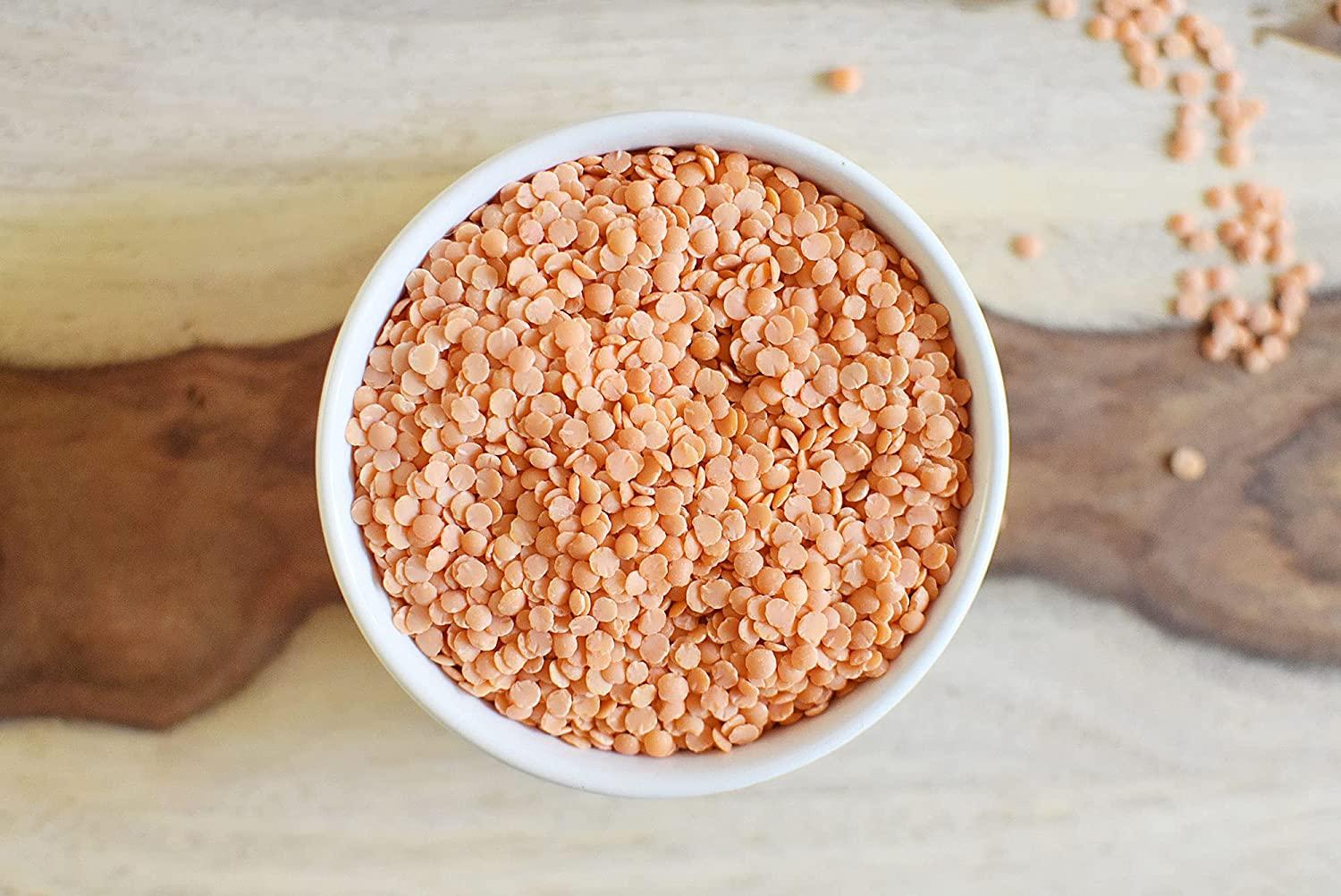 Anthony's Organic Split Red Lentils 2 lb - Masoor Dal - Gluten Free ...