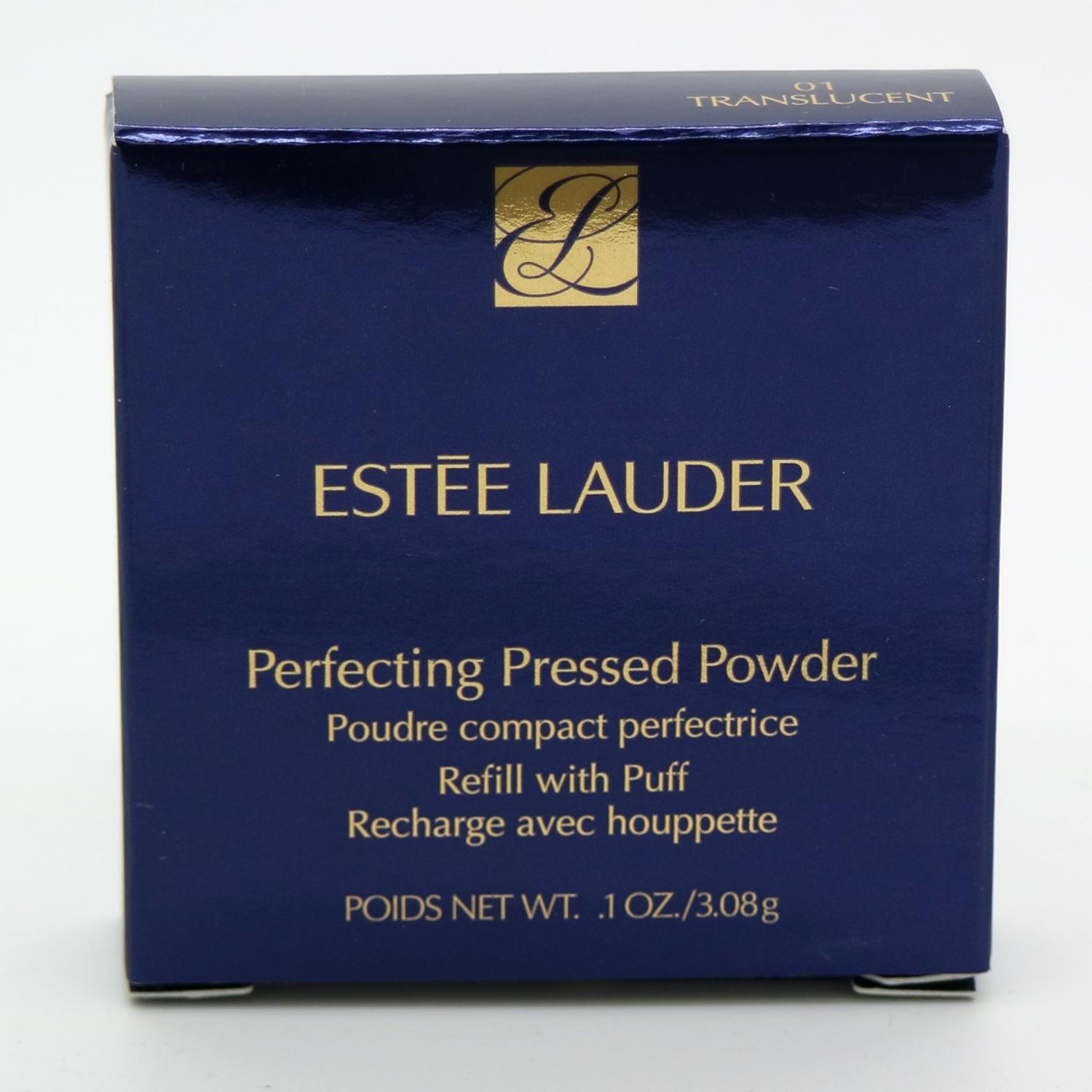 Estee Lauder Perfecting Pressed Powder Refill 01 Translucent 0.1oz/3 ...