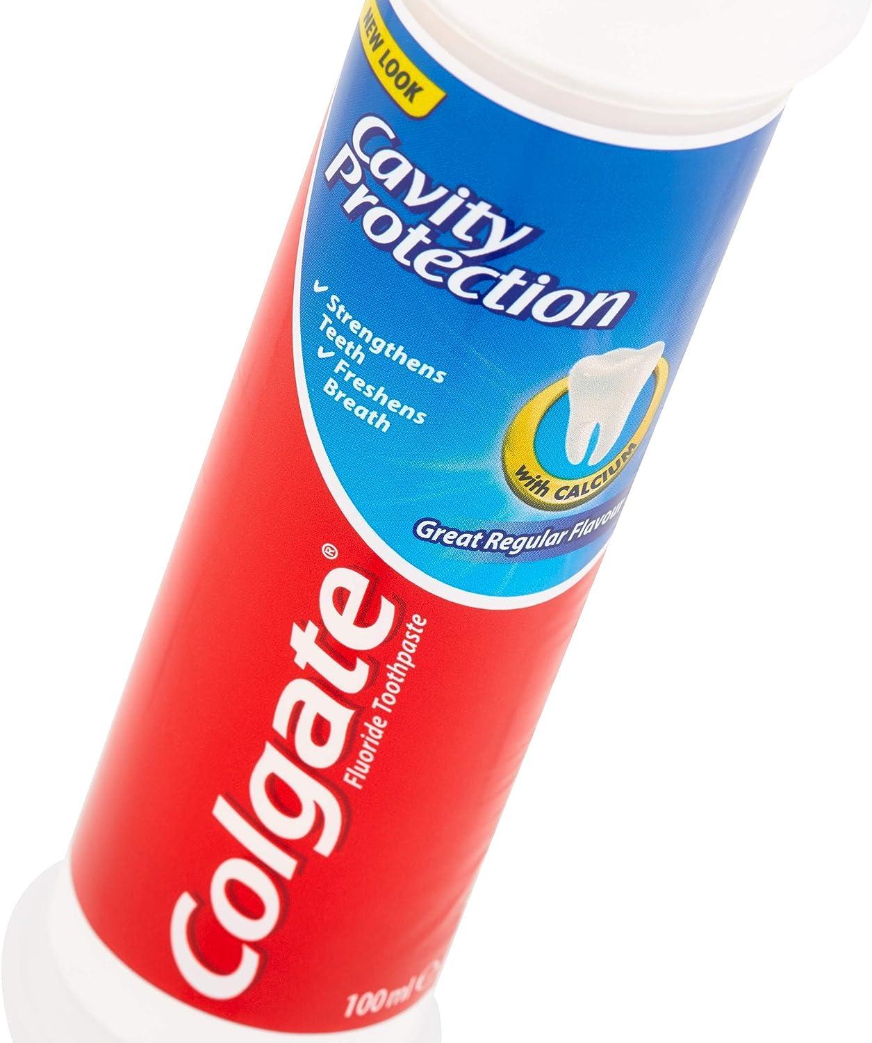 Colgate Cavity Protection Toothpaste Pump 100g - Pack of 3 | Dentist ...