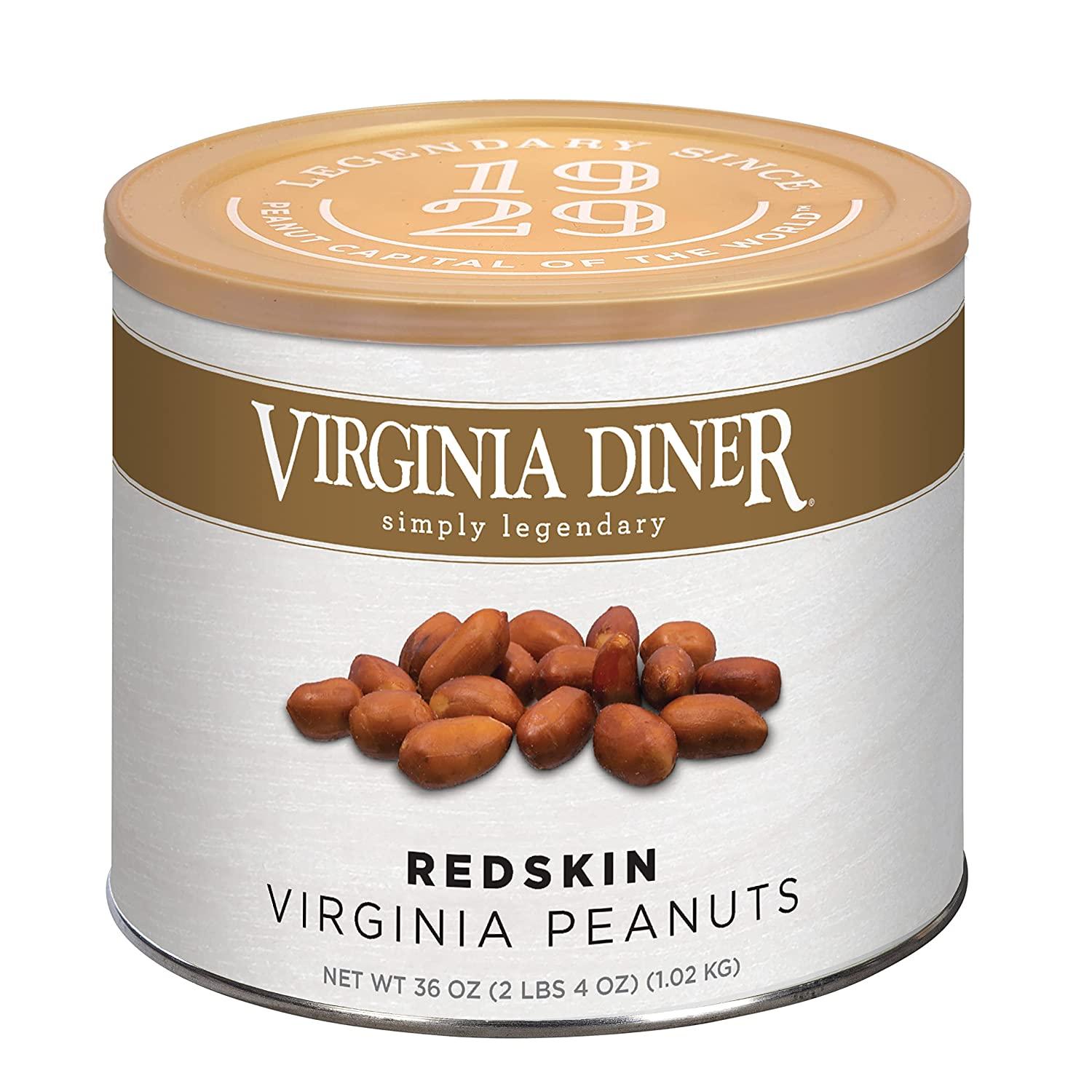 Virginia Diner Gourmet Super Extra Large Red Skin Virginia Peanuts 36oz ...