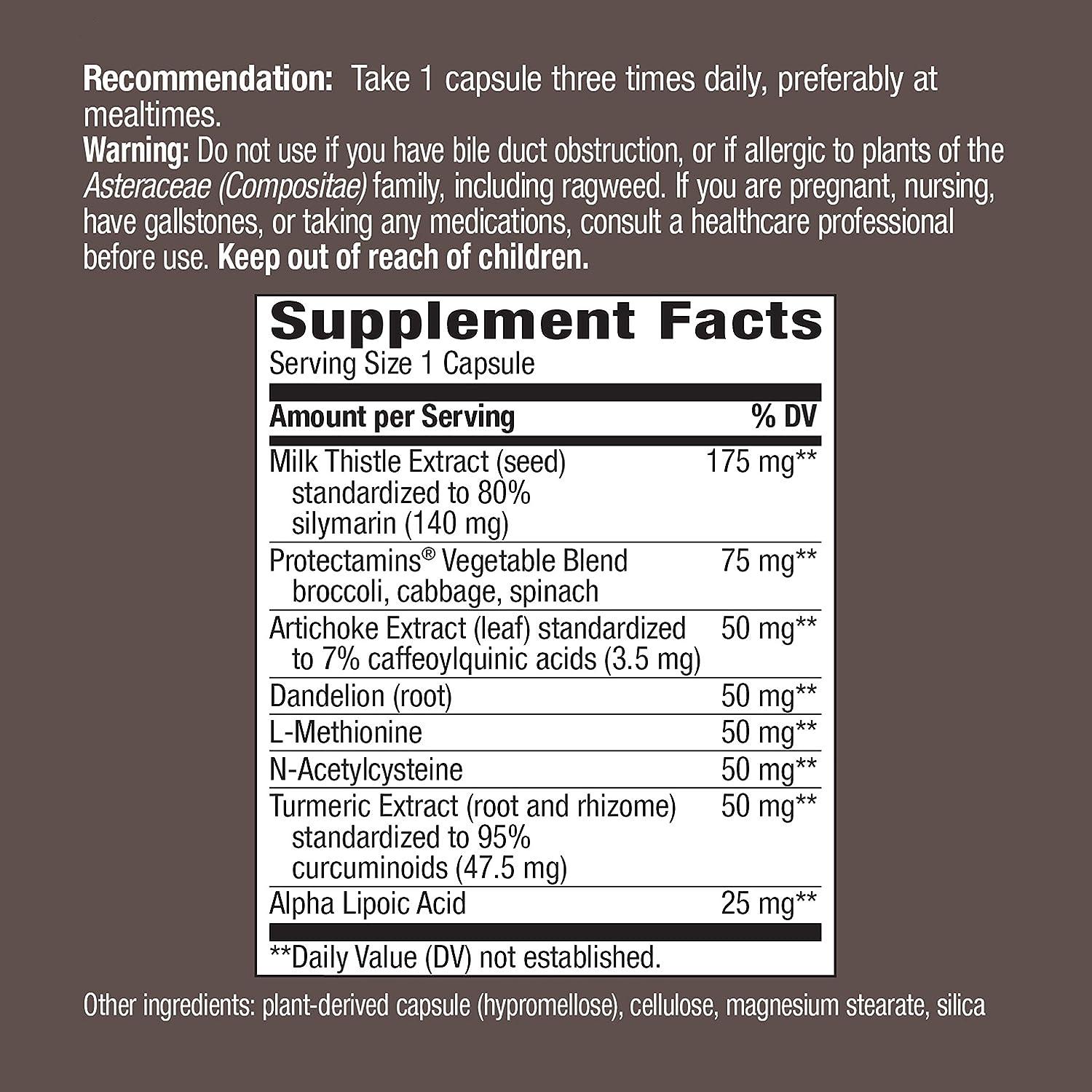 Nature's Way Super Thisilyn Liver Support Formula - 60 Capsules | Buy ...